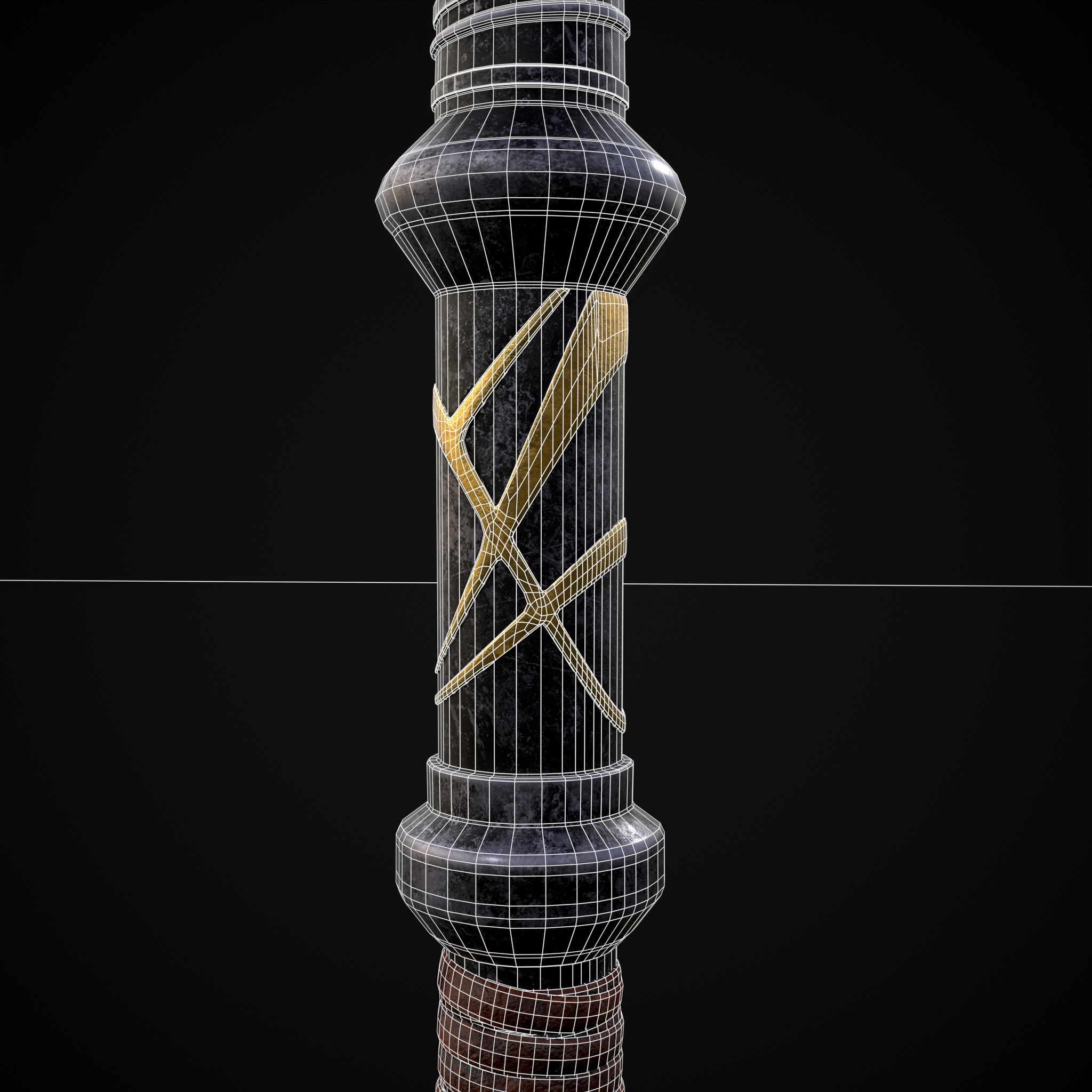 Fantasy Urns Style Viking War Ax - 3D Model by Get Dead Entertainment