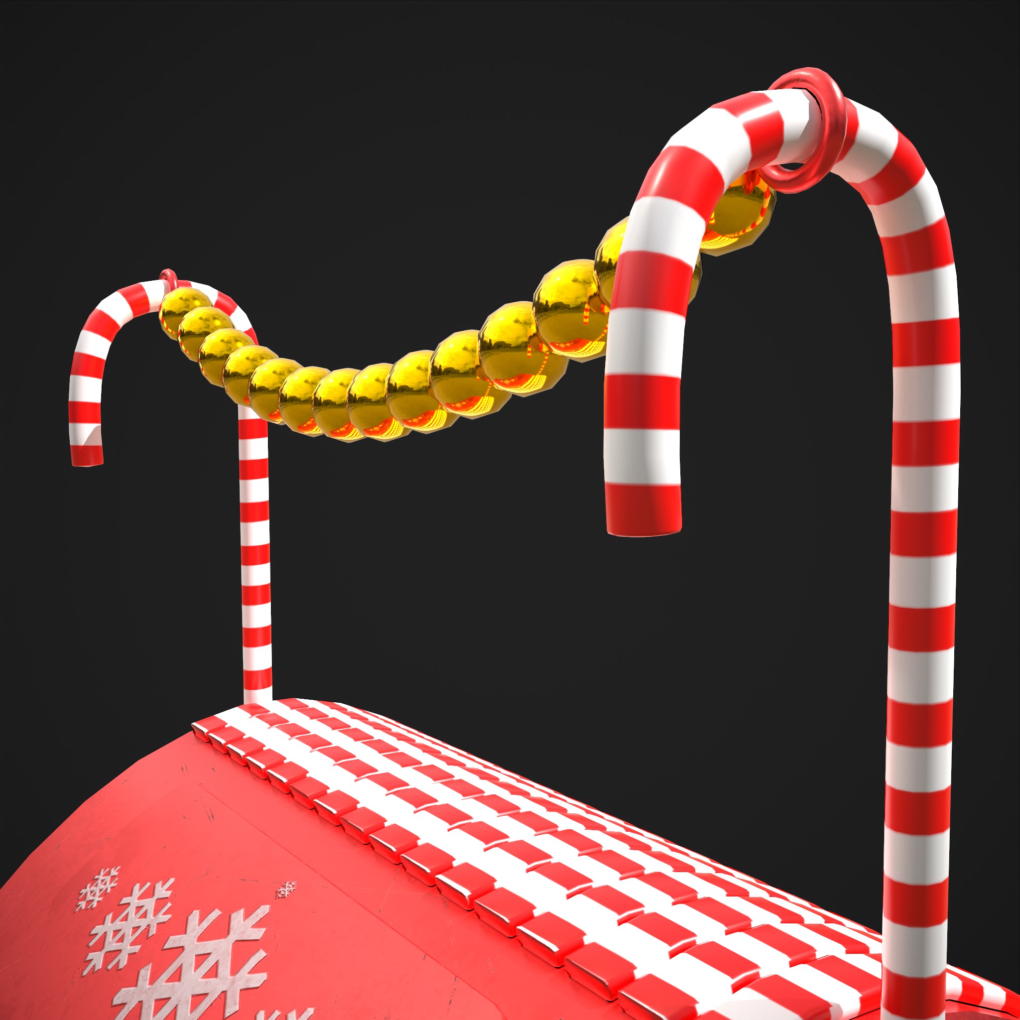 Festive Holiday Dropbox - 3D Model by Get Dead Entertainment