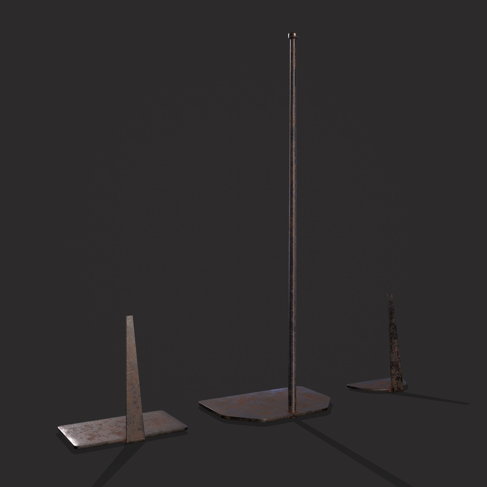 Fire Rakes Models - 3D Model by Get Dead Entertainment
