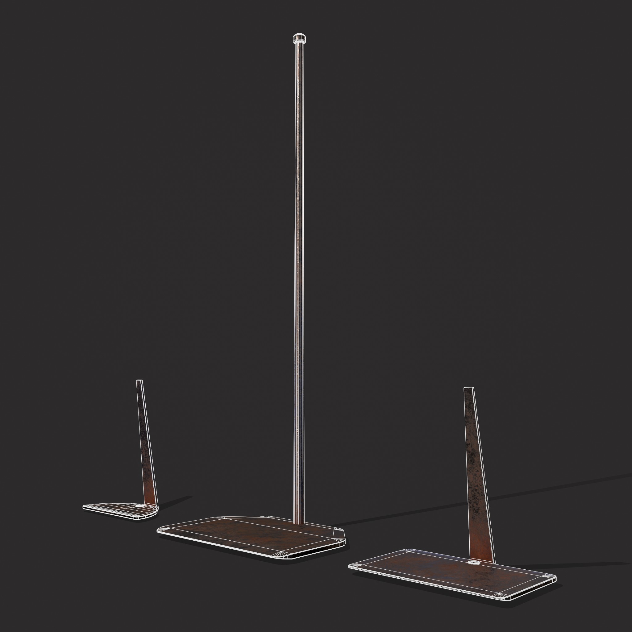 Fire Rakes Models - 3D Model by Get Dead Entertainment