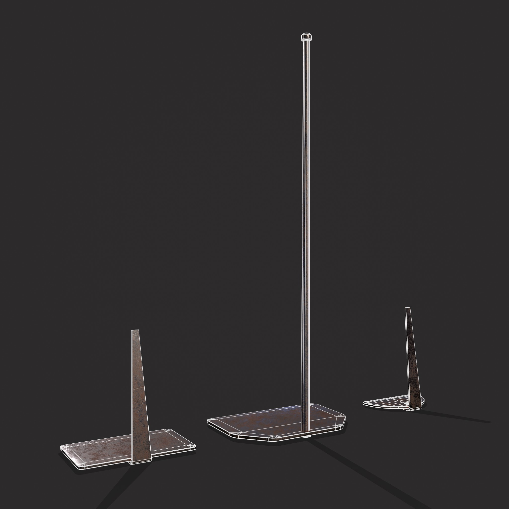 Fire Rakes Models - 3D Model by Get Dead Entertainment