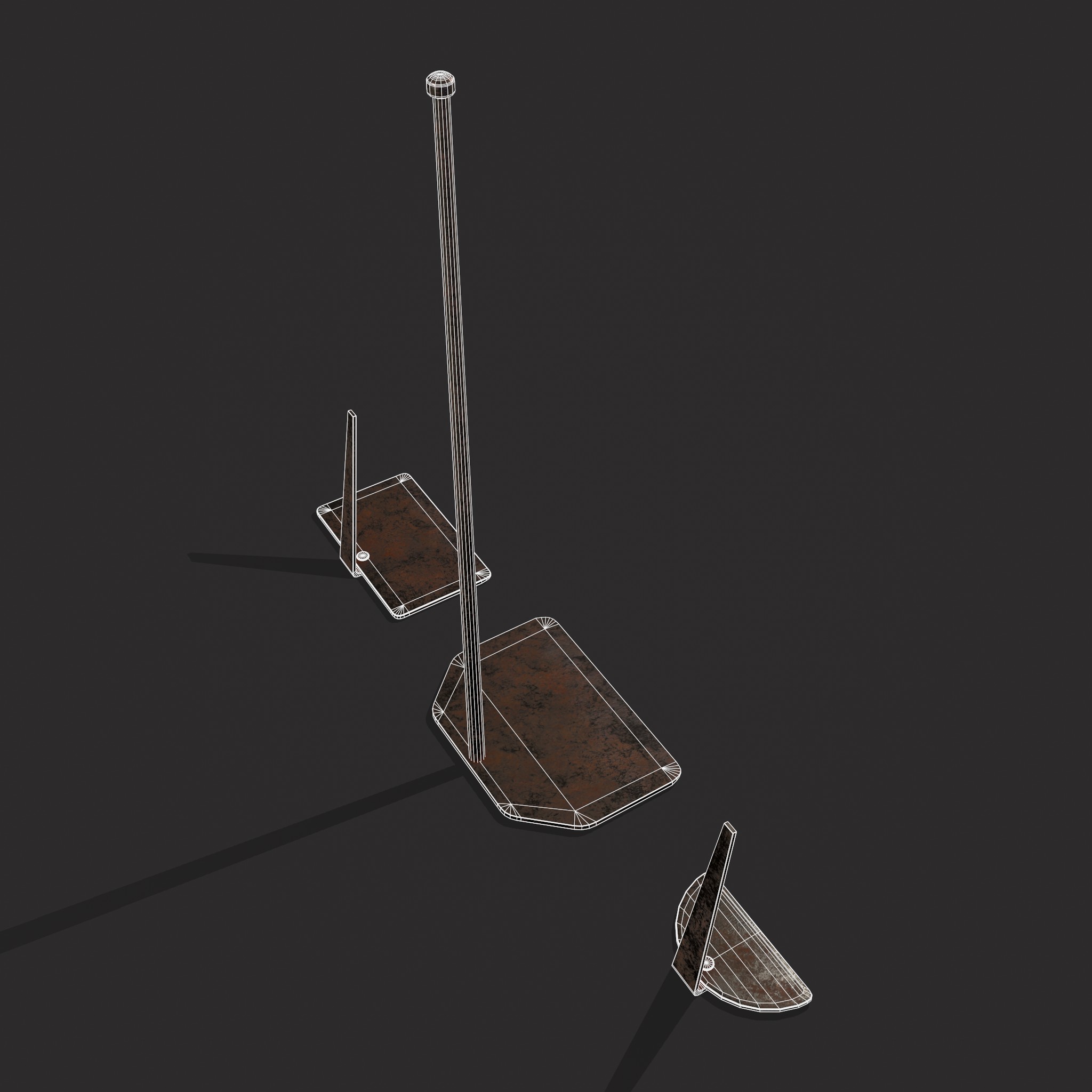 Fire Rakes Models - 3D Model by Get Dead Entertainment