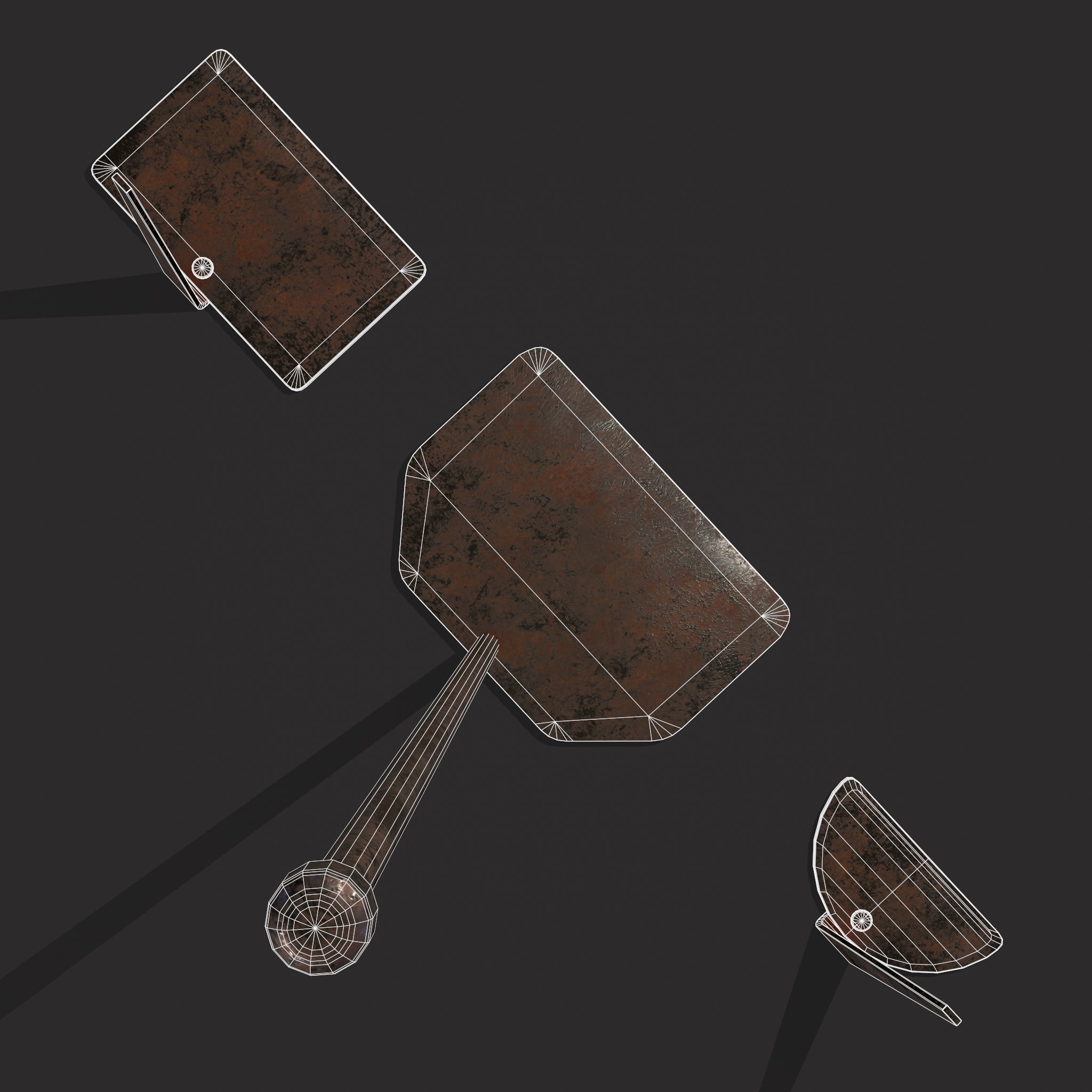 Fire Rakes Models - 3D Model by Get Dead Entertainment