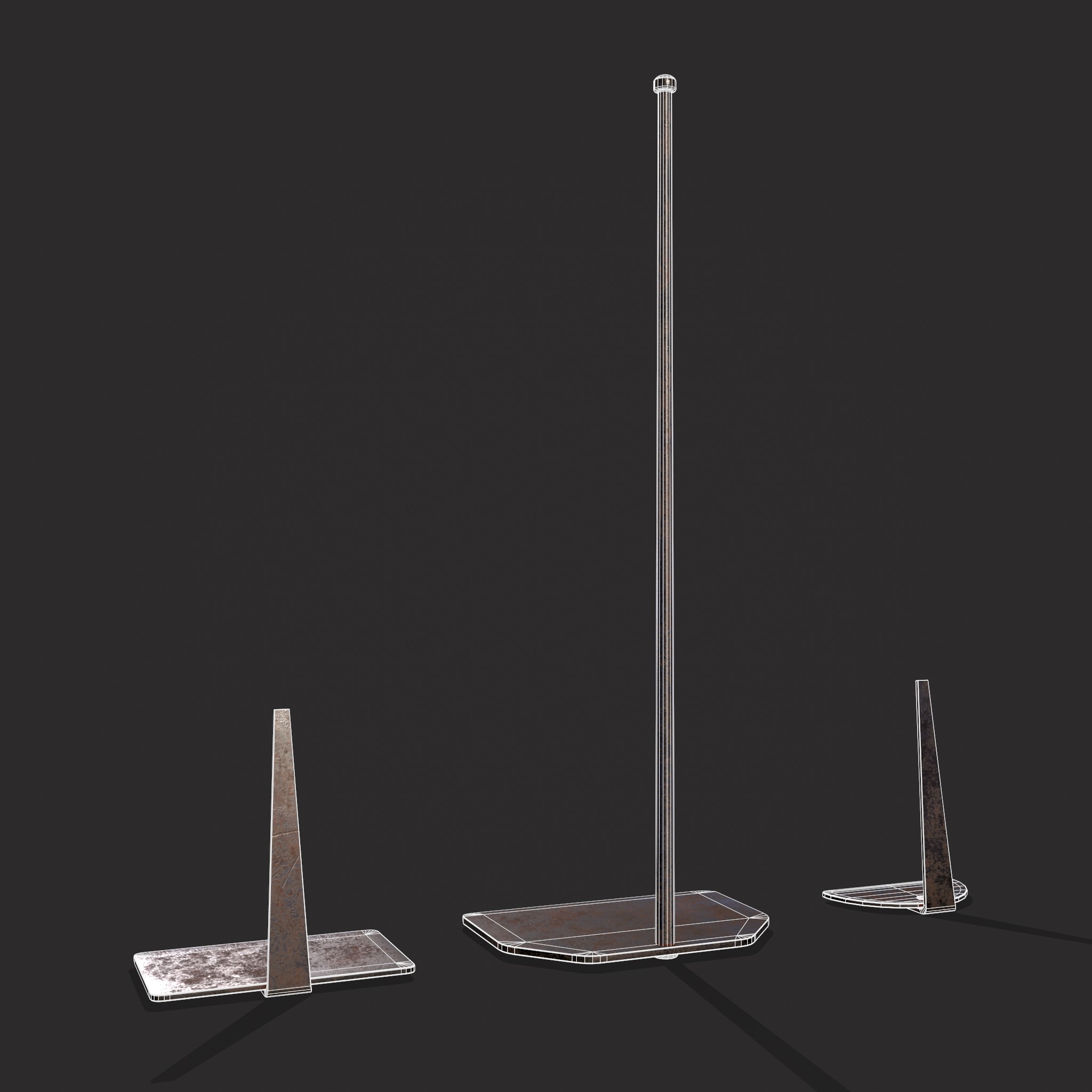 Fire Rakes Models - 3D Model by Get Dead Entertainment