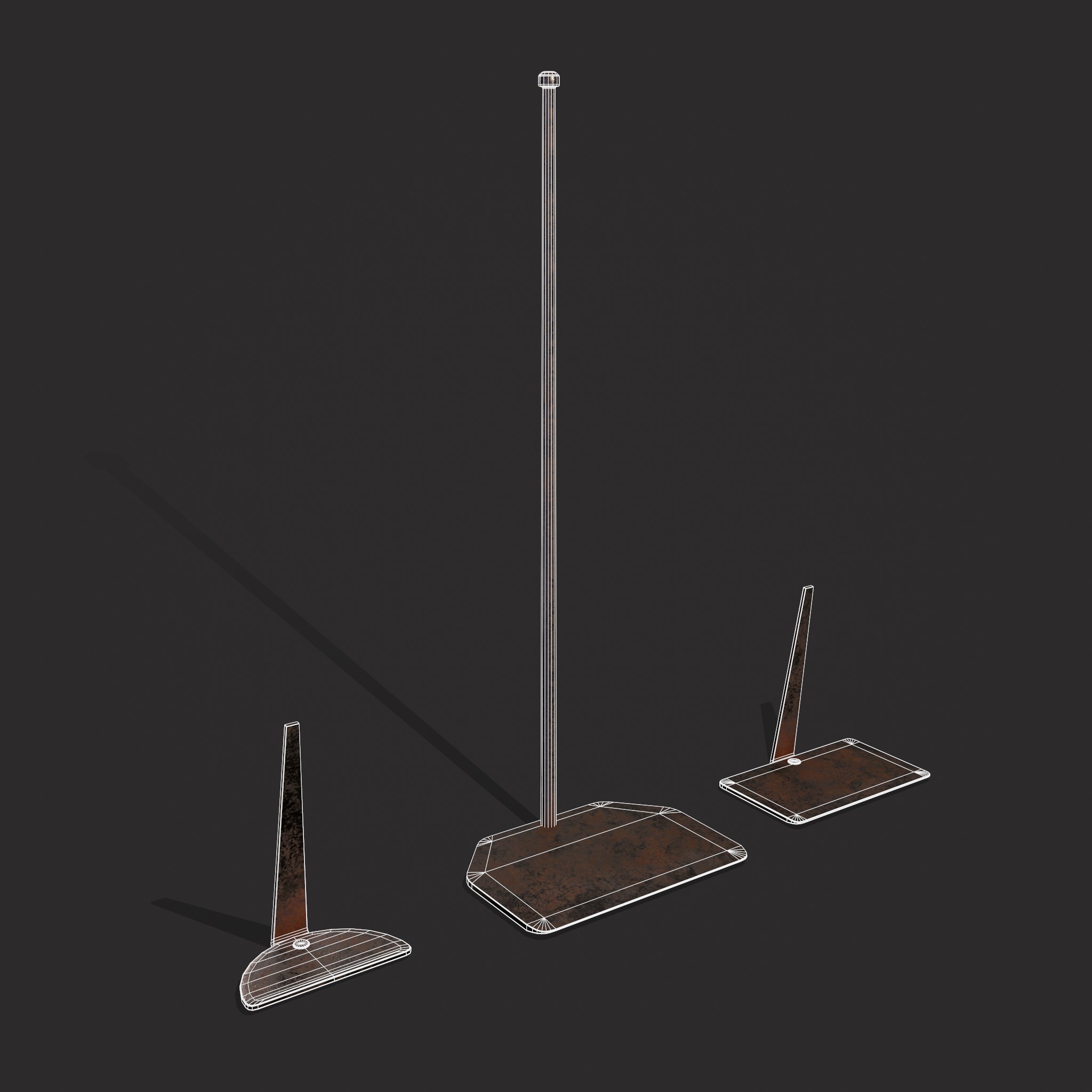 Fire Rakes Models - 3D Model by Get Dead Entertainment
