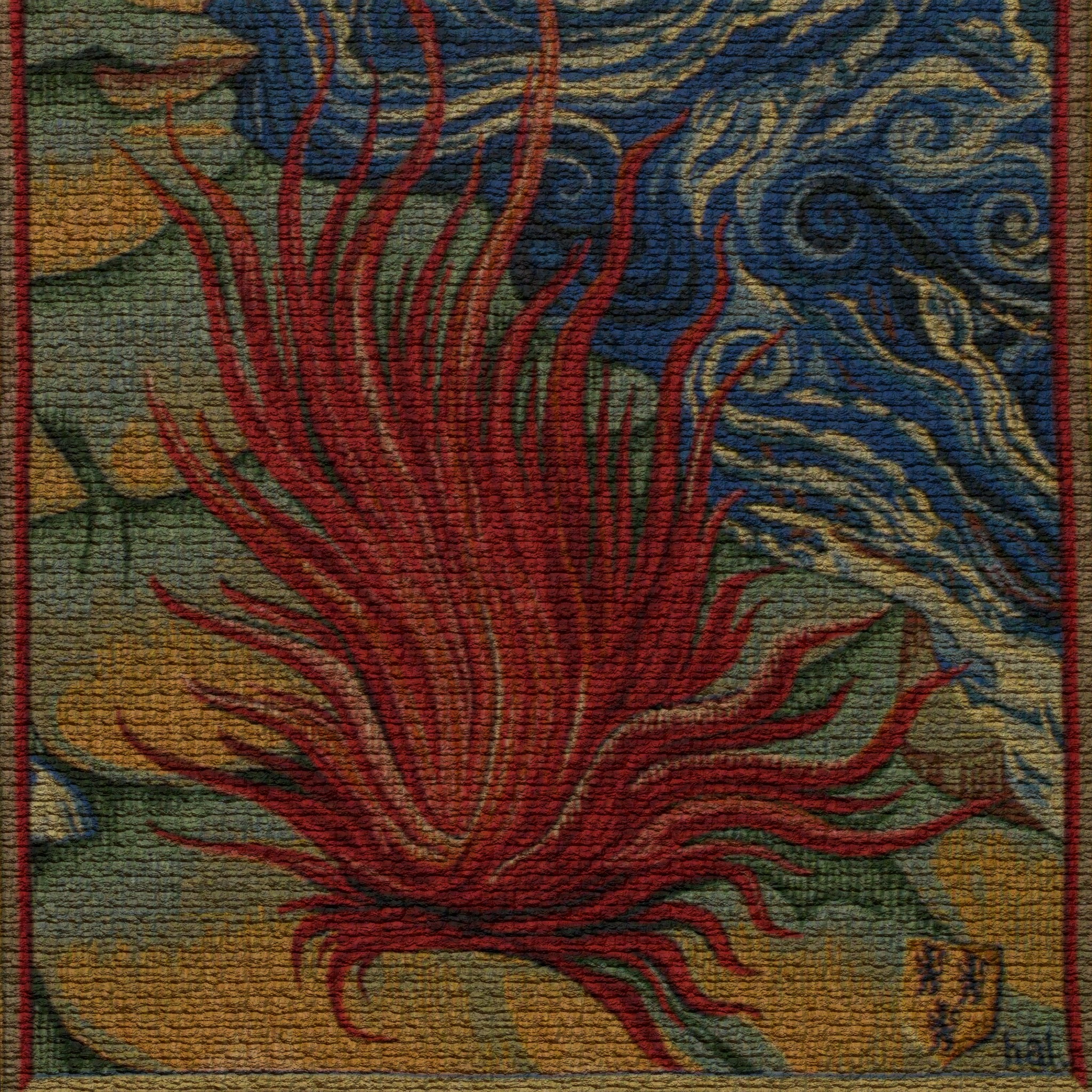 Fire Tapestry - 3D Model by Get Dead Entertainment