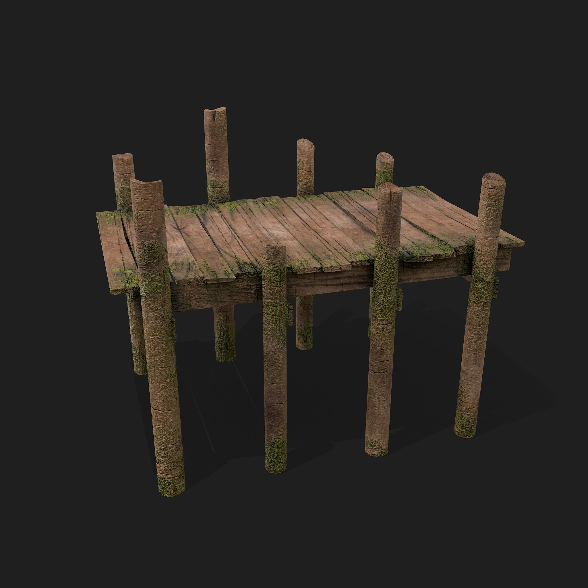 Fishing Dock - 3D Model by Get Dead Entertainment