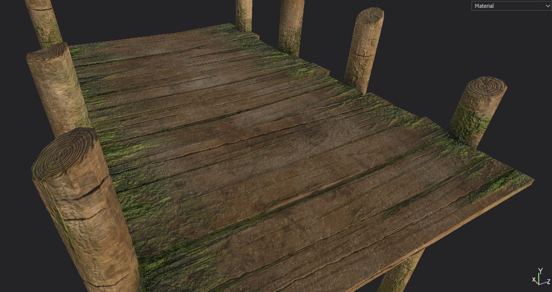 Fishing Dock - 3D Model by Get Dead Entertainment