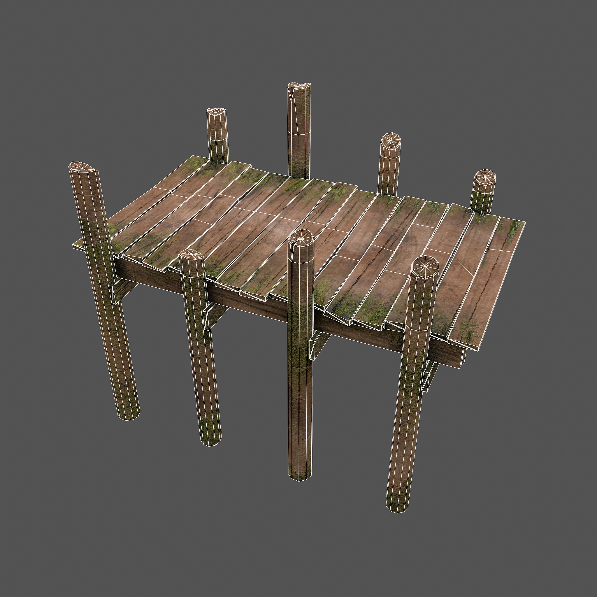 Fishing Dock - 3D Model by Get Dead Entertainment