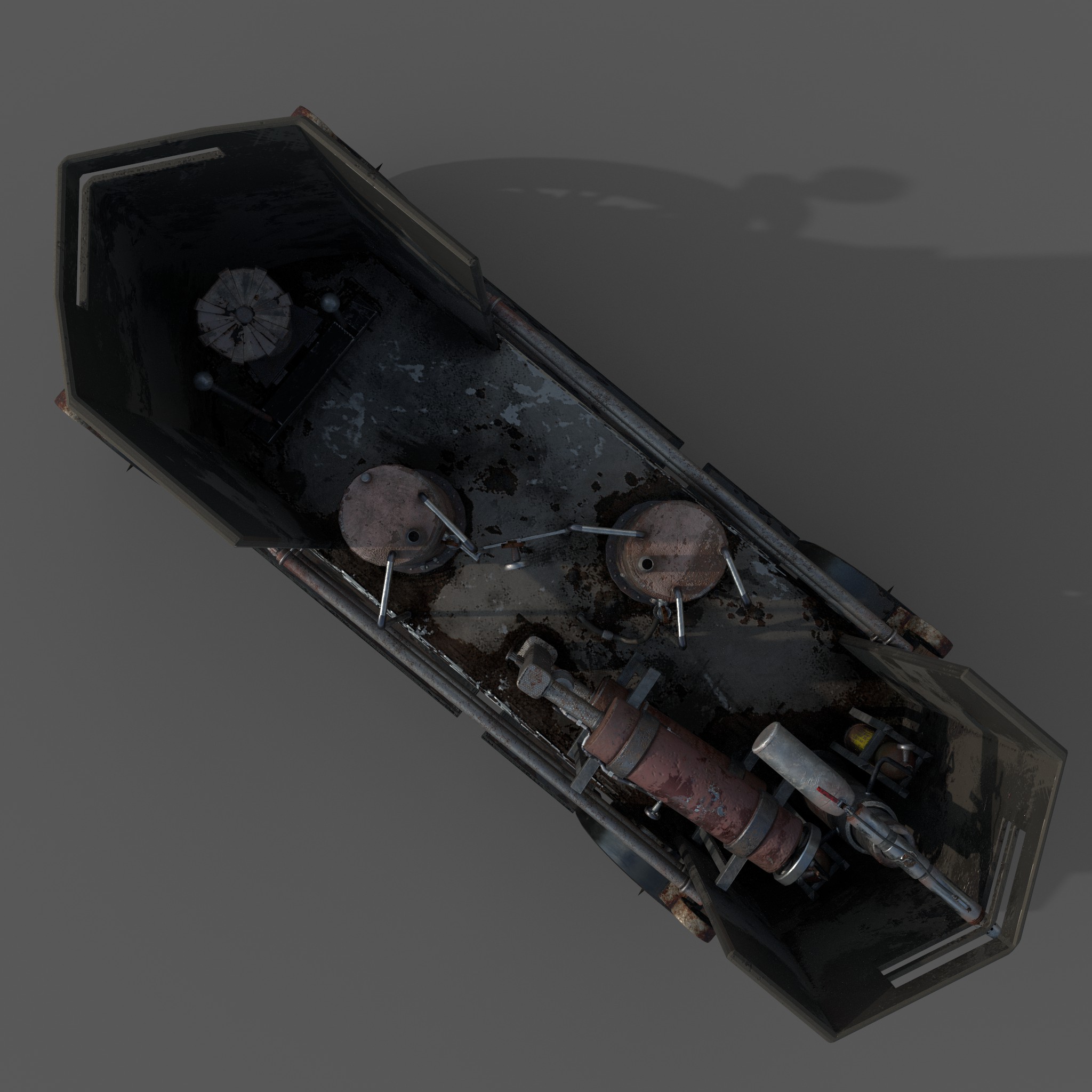 Flame Thrower Vehicle - 3D Model by Get Dead Entertainment