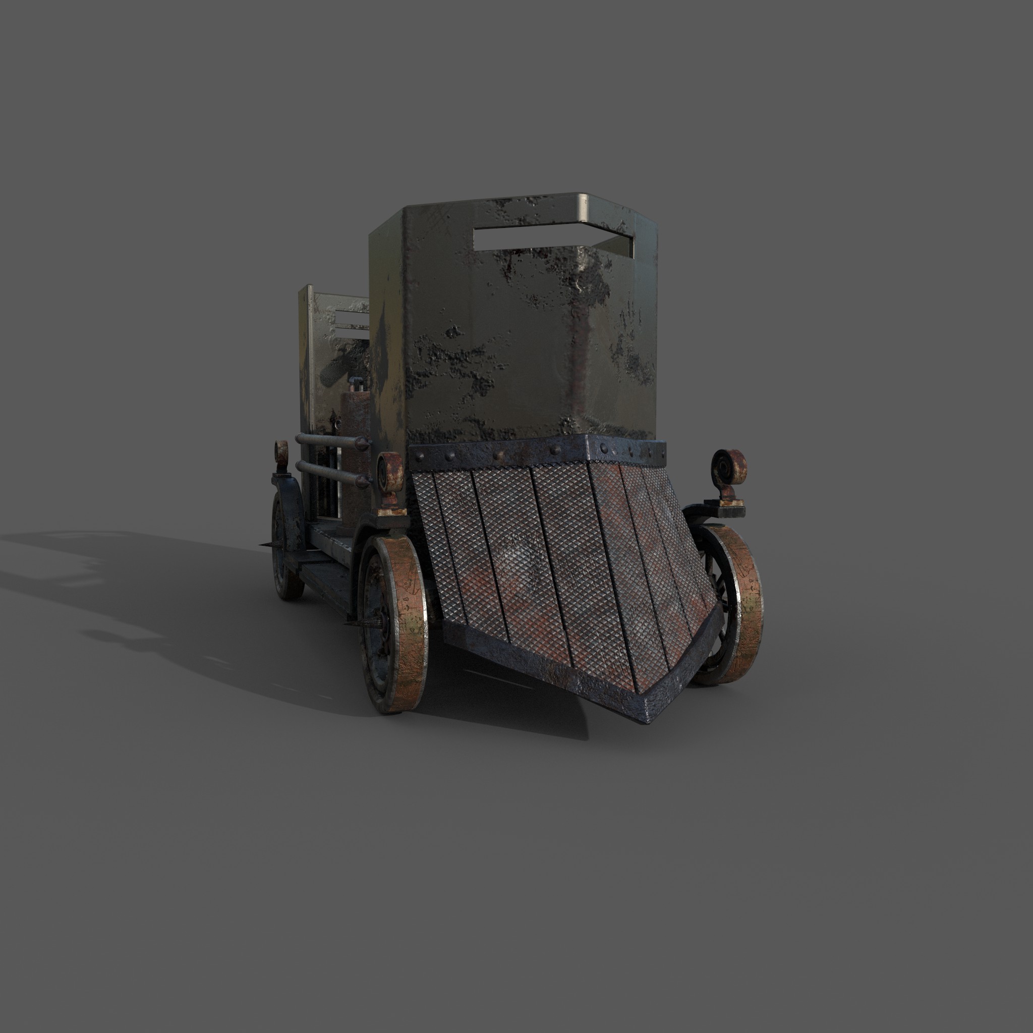 Flame Thrower Vehicle - 3D Model by Get Dead Entertainment