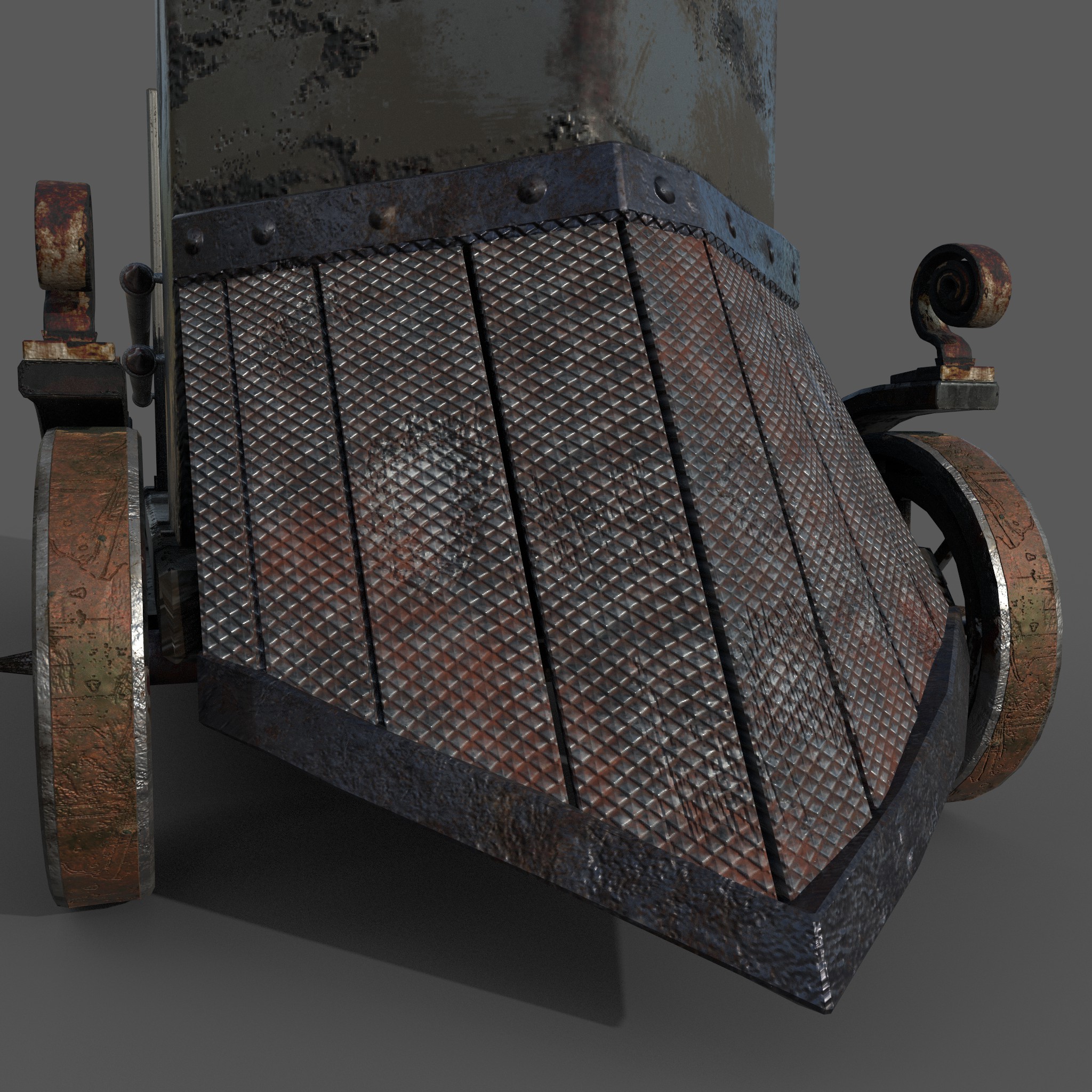 Flame Thrower Vehicle - 3D Model by Get Dead Entertainment