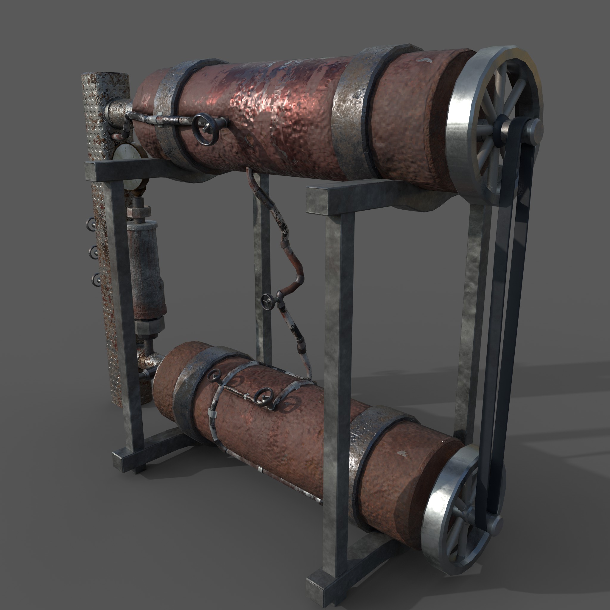 Flame Thrower Vehicle - 3D Model by Get Dead Entertainment