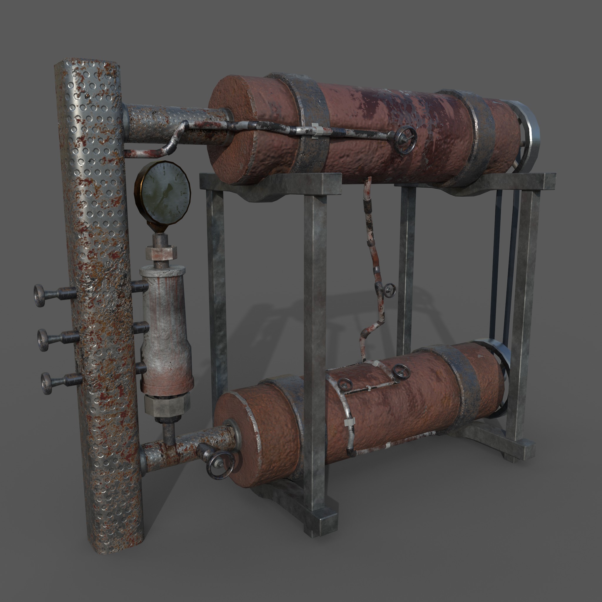 Flame Thrower Vehicle - 3D Model by Get Dead Entertainment