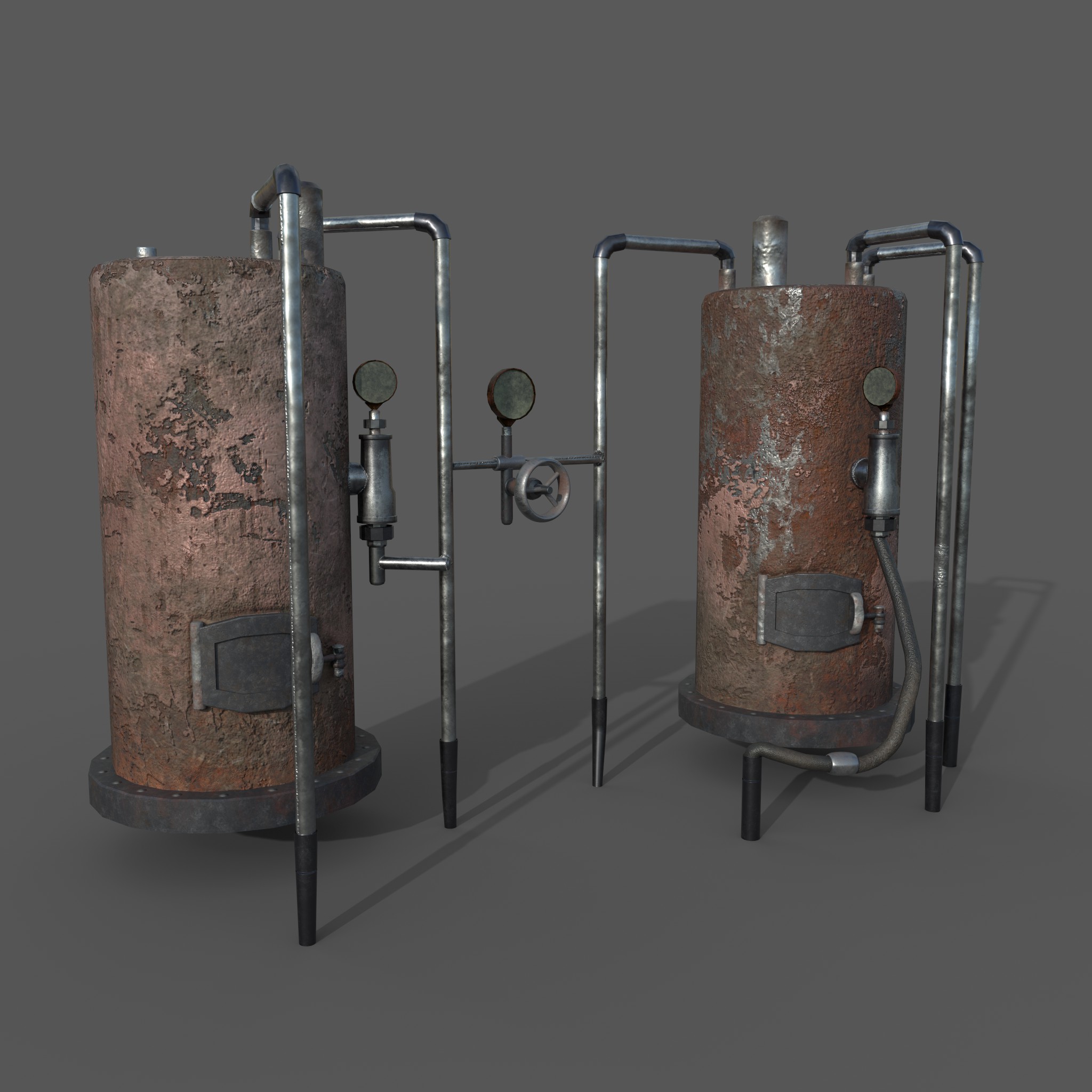 Flame Thrower Vehicle - 3D Model by Get Dead Entertainment