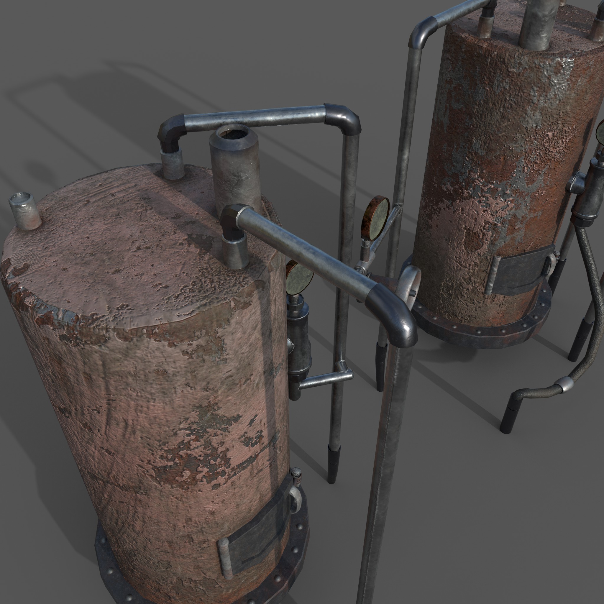 Flame Thrower Vehicle - 3D Model by Get Dead Entertainment