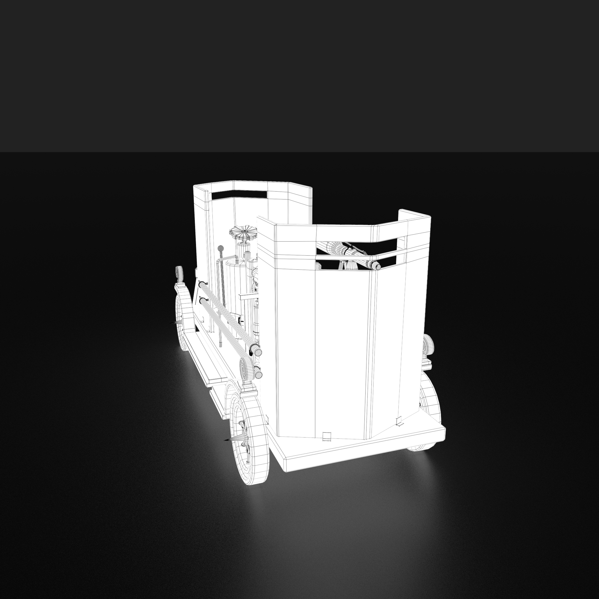 Flame Thrower Vehicle - 3D Model by Get Dead Entertainment