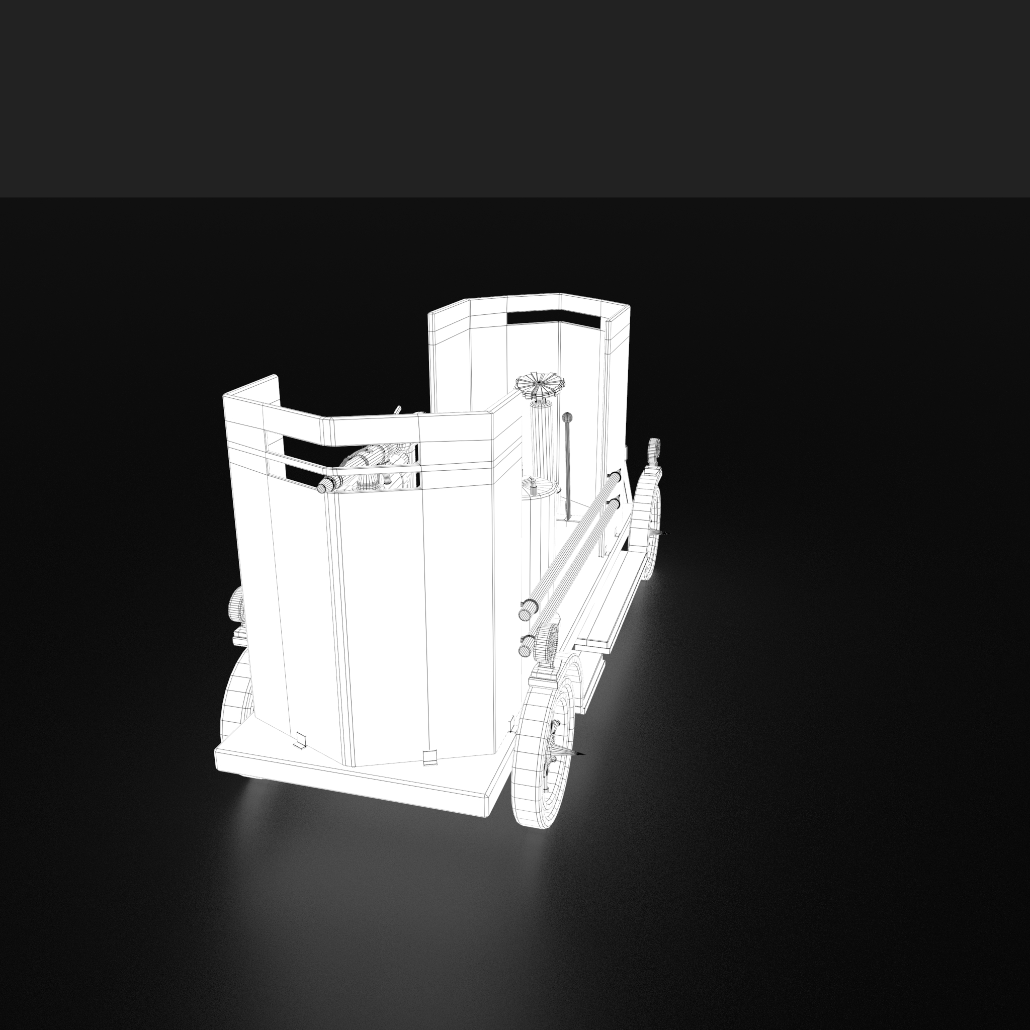 Flame Thrower Vehicle - 3D Model by Get Dead Entertainment