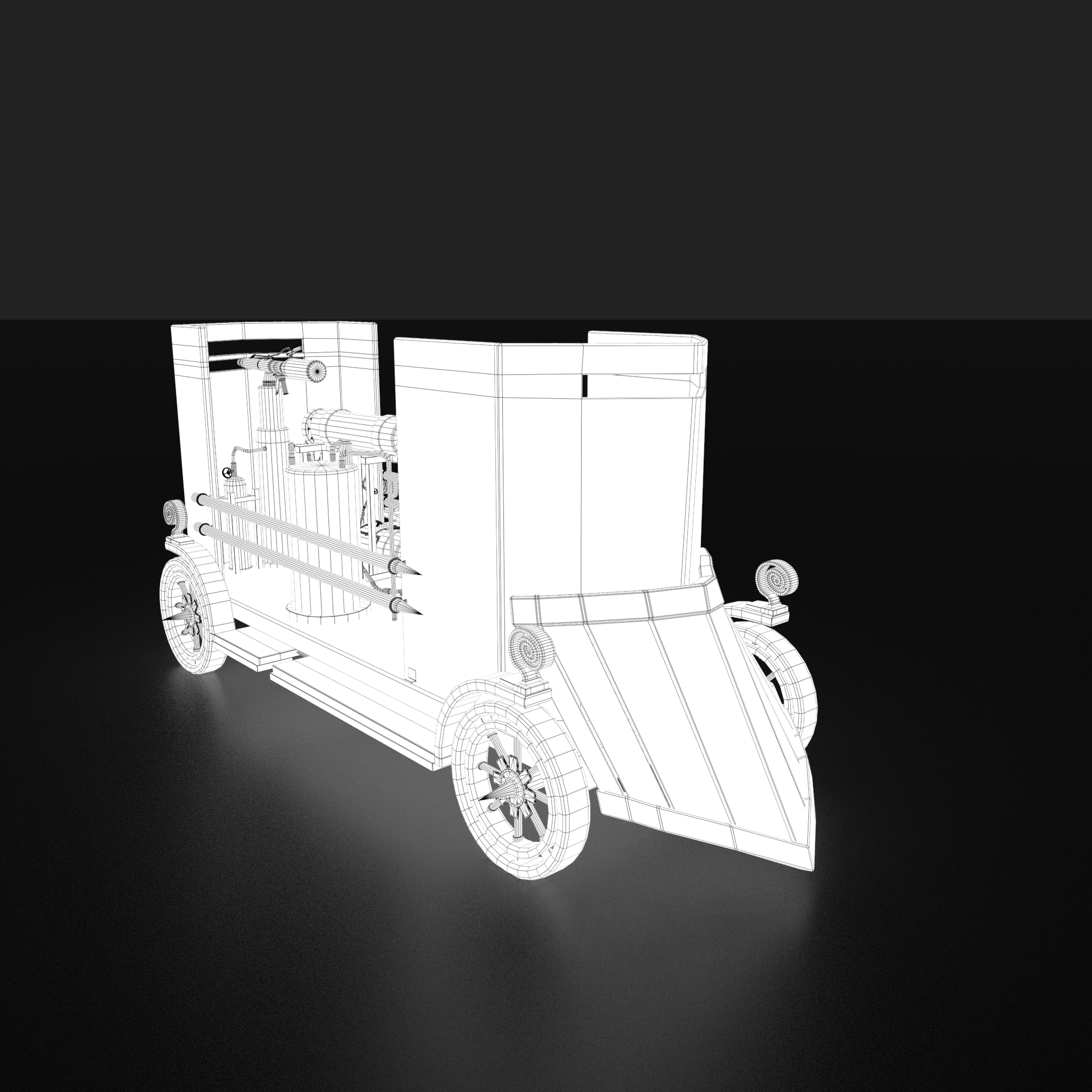 Flame Thrower Vehicle - 3D Model by Get Dead Entertainment