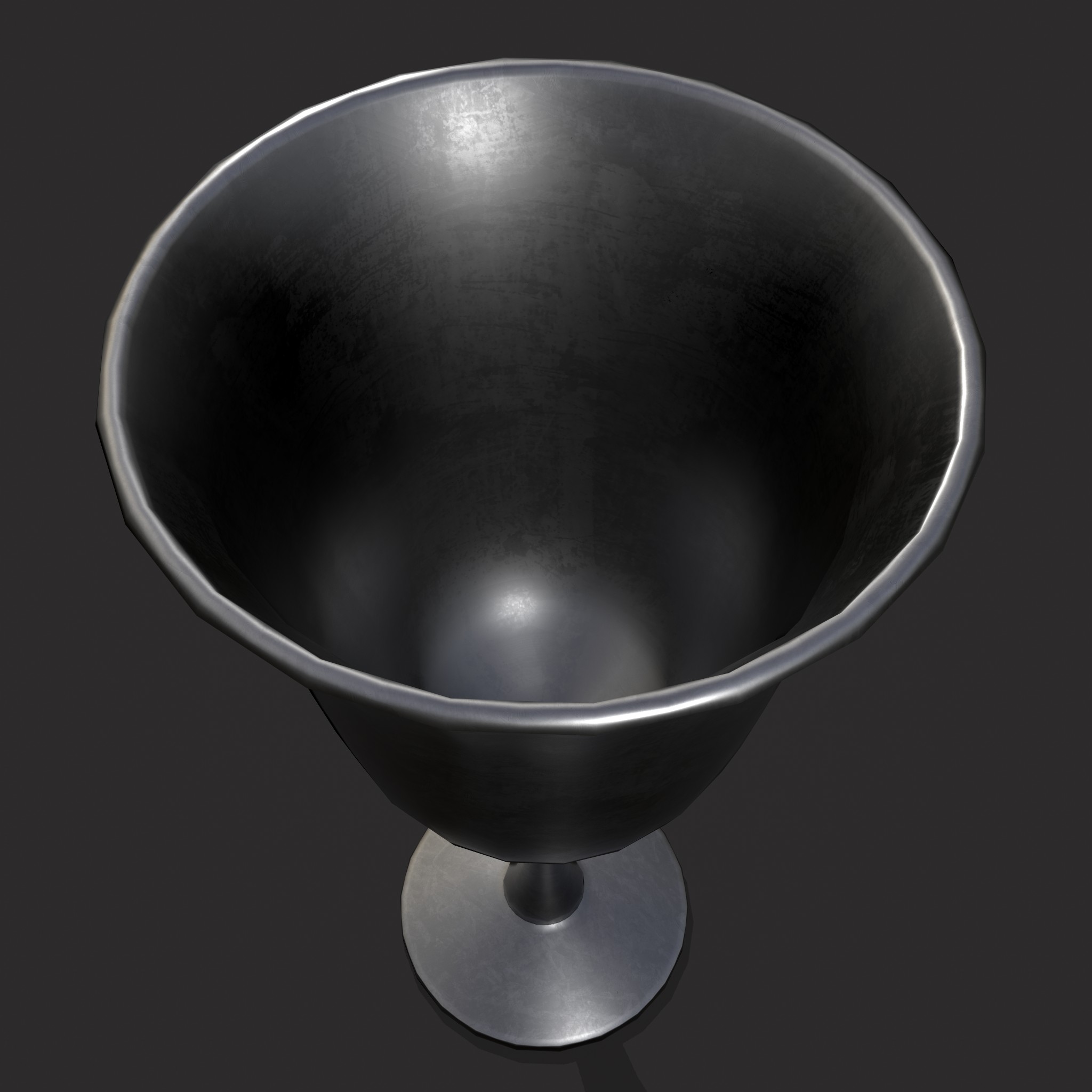 Fluted Pewter Cup - 3D Model by Get Dead Entertainment