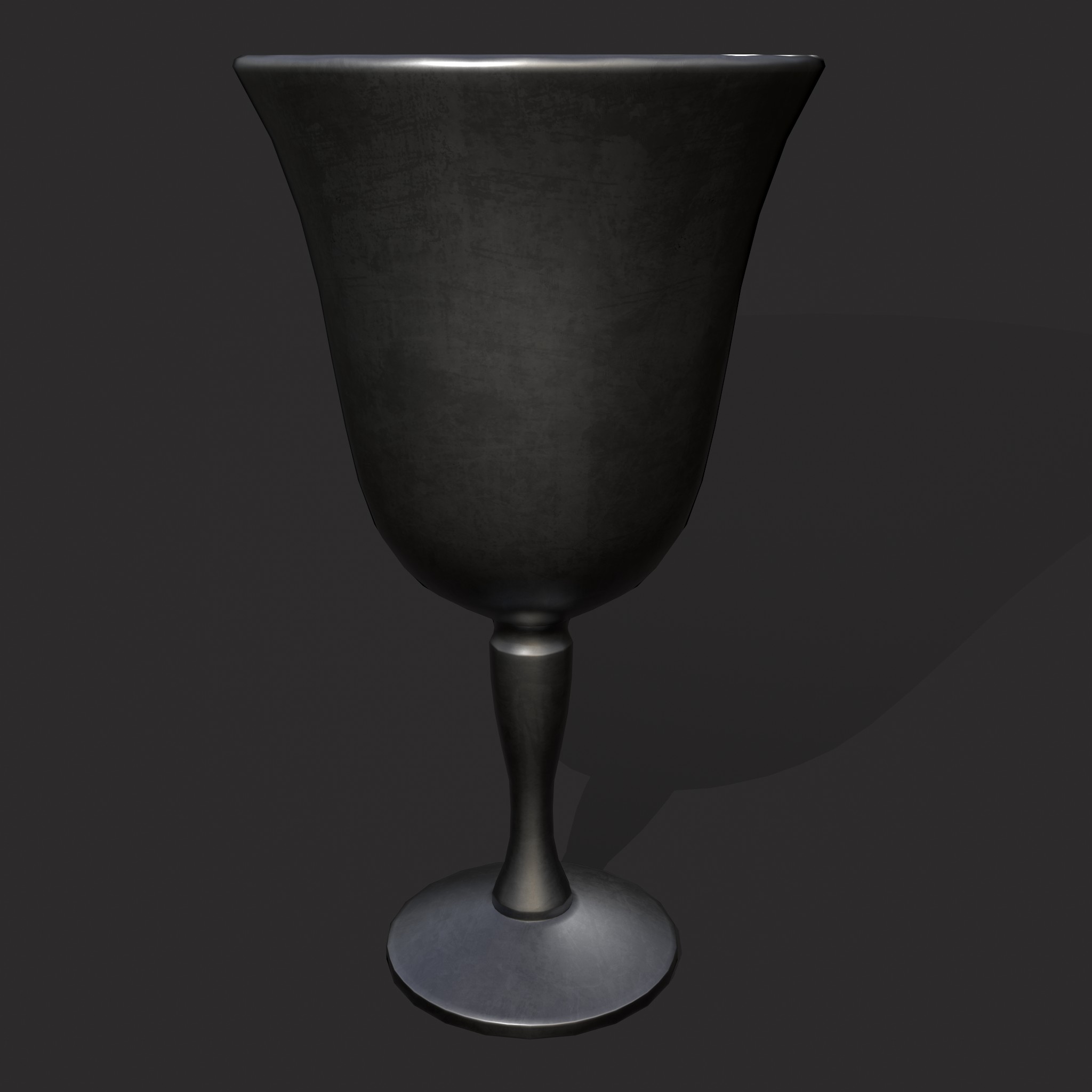 Fluted Pewter Cup - 3D Model by Get Dead Entertainment