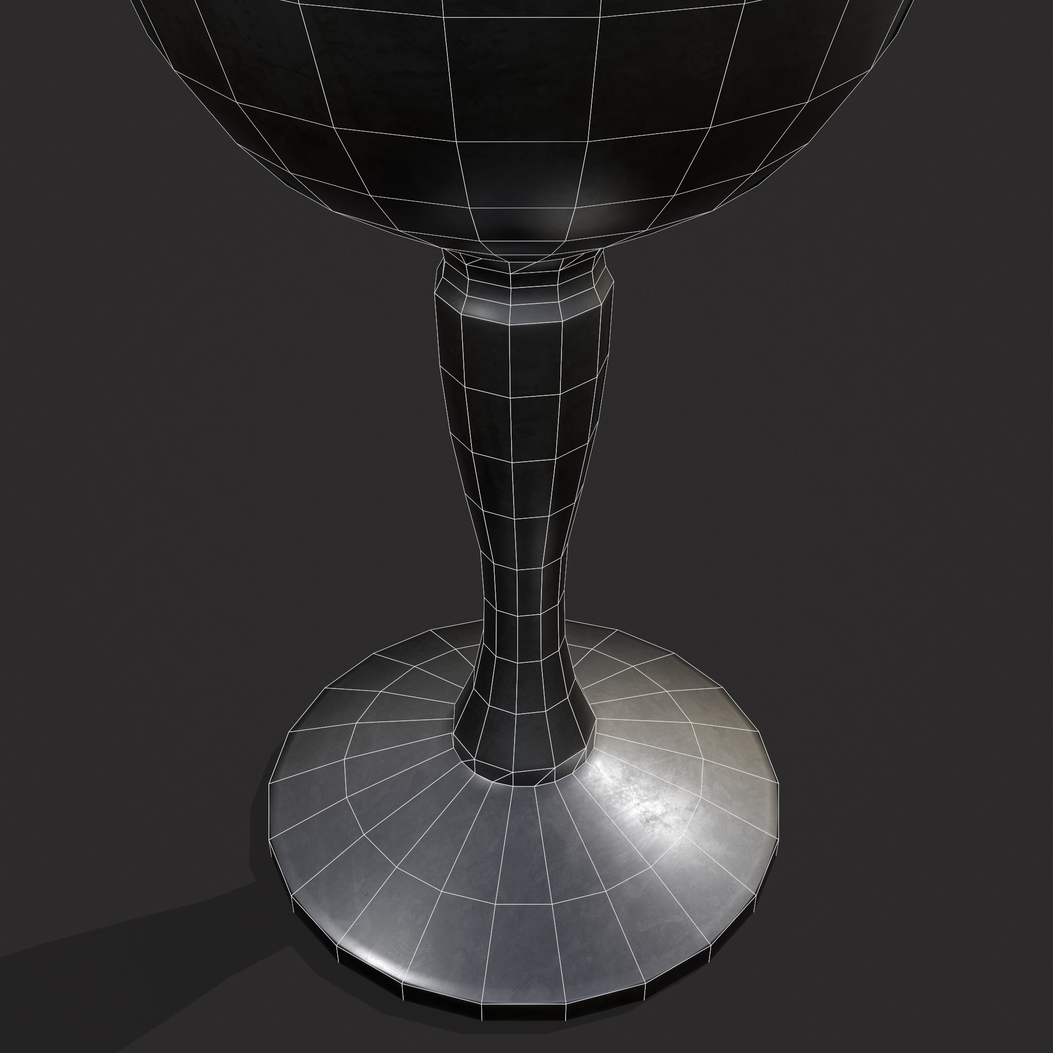 Fluted Pewter Cup - 3D Model by Get Dead Entertainment