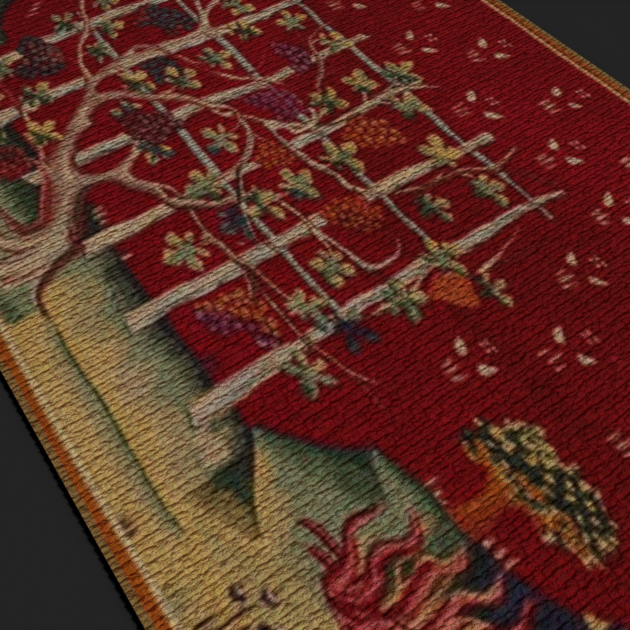 Forsaken Vineyard Tapestry - 3D Model by Get Dead Entertainment