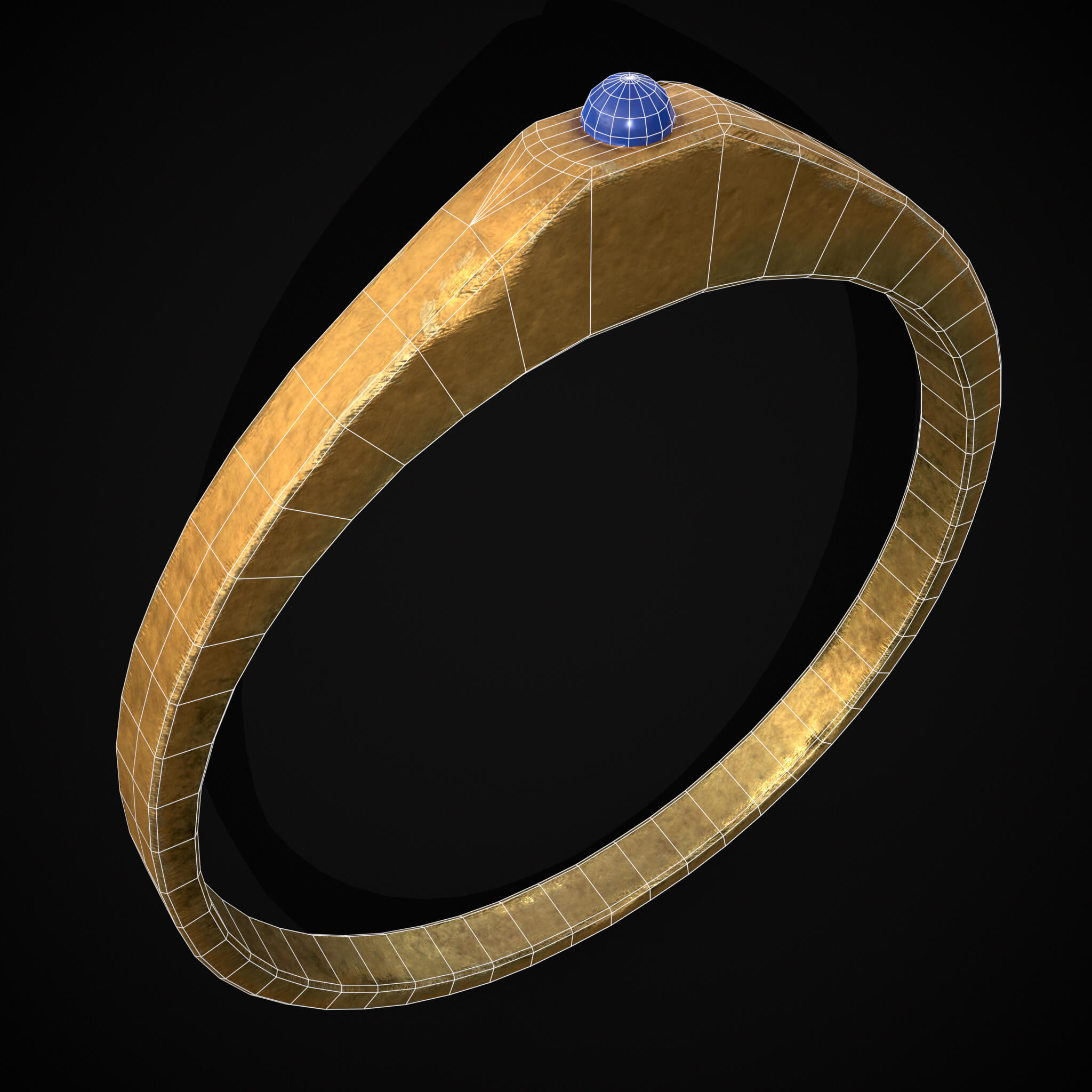 Four Medieval Rings - 3D Model by Get Dead Entertainment