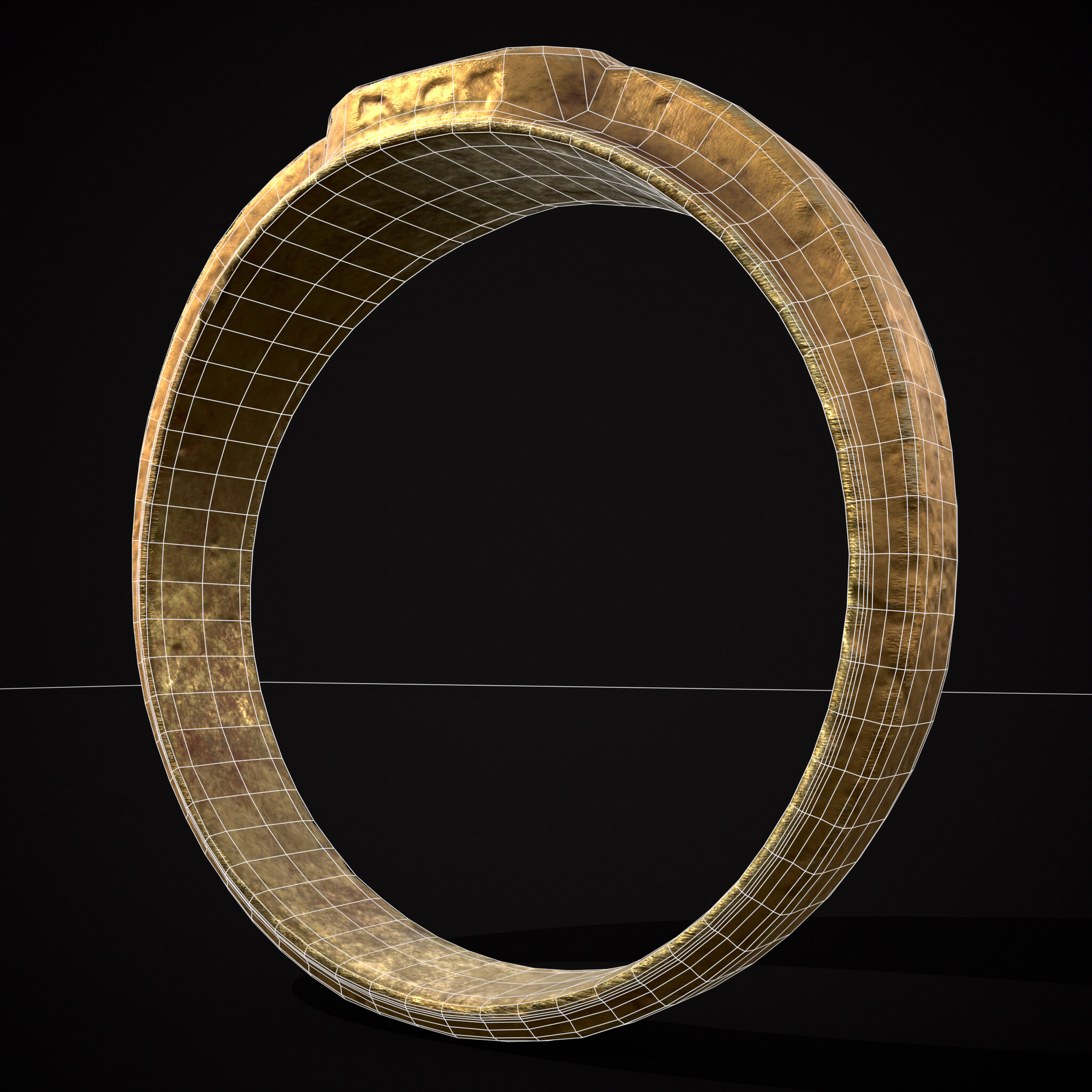 Four Medieval Rings - 3D Model by Get Dead Entertainment
