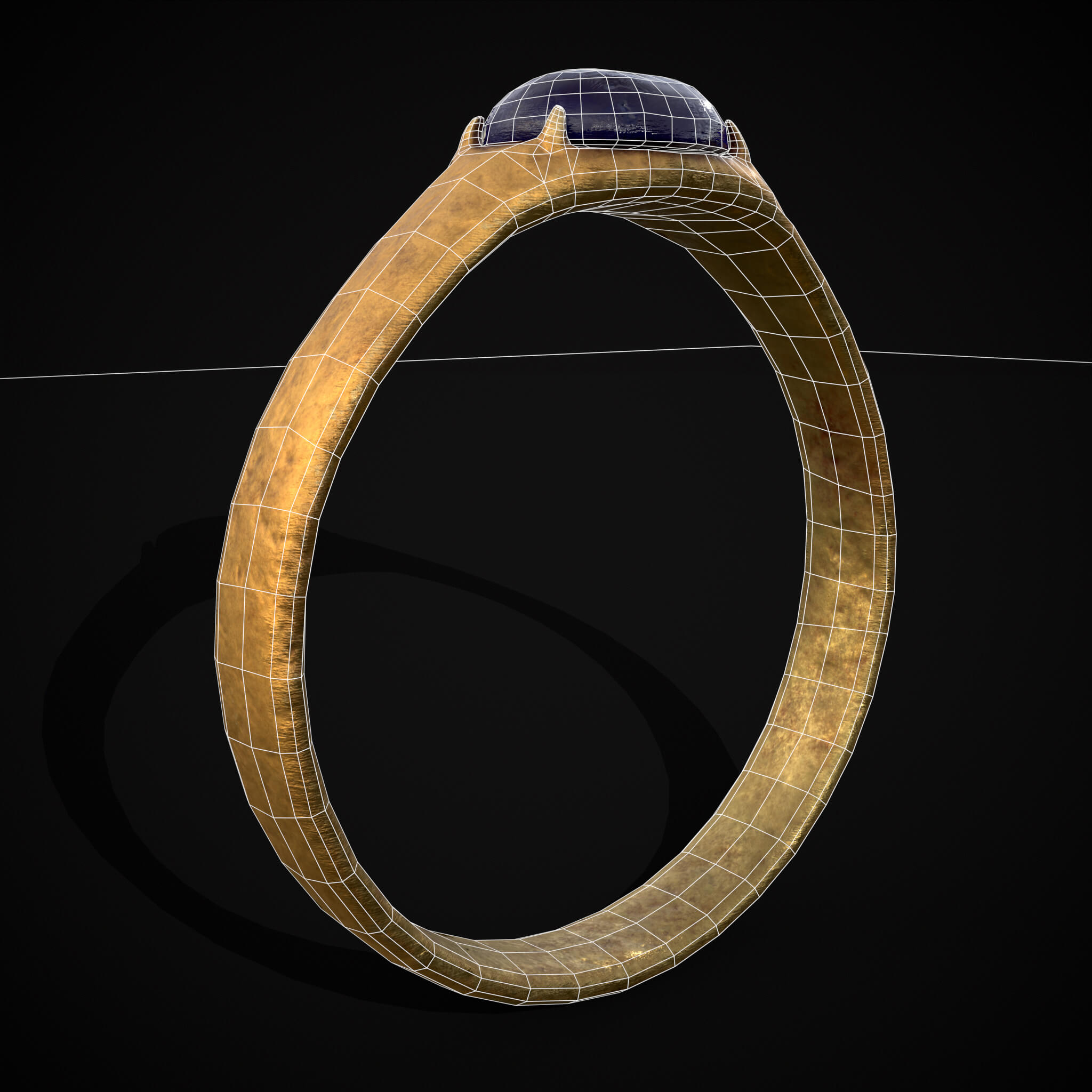 Four Medieval Rings - 3D Model by Get Dead Entertainment