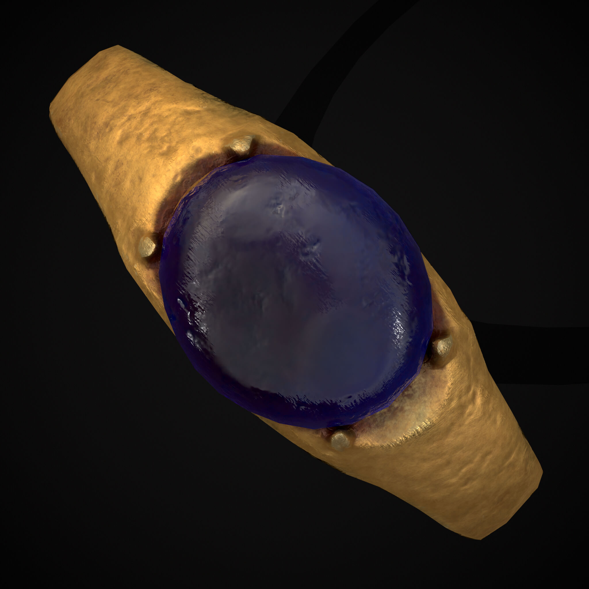 Four Medieval Rings - 3D Model by Get Dead Entertainment