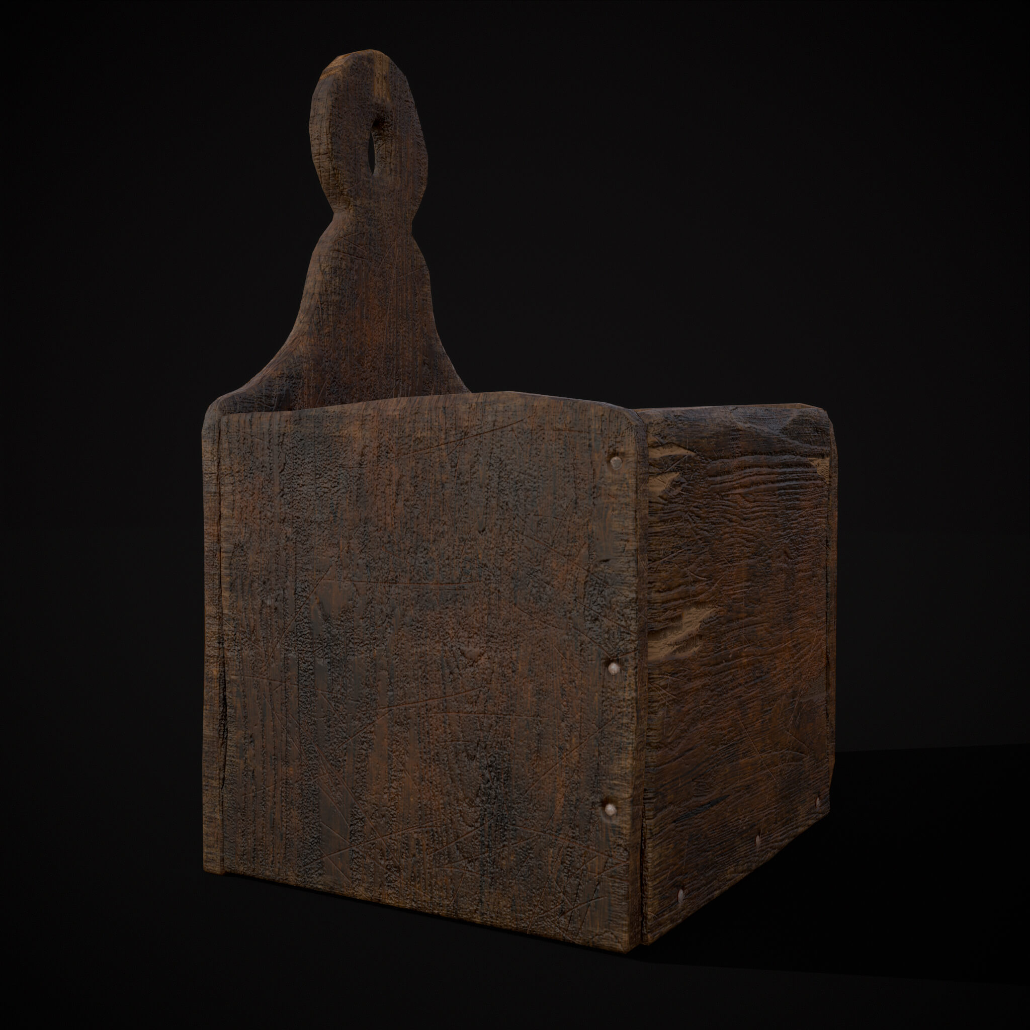 Four Rustic Medieval Crates - 3D Model by Get Dead Entertainment