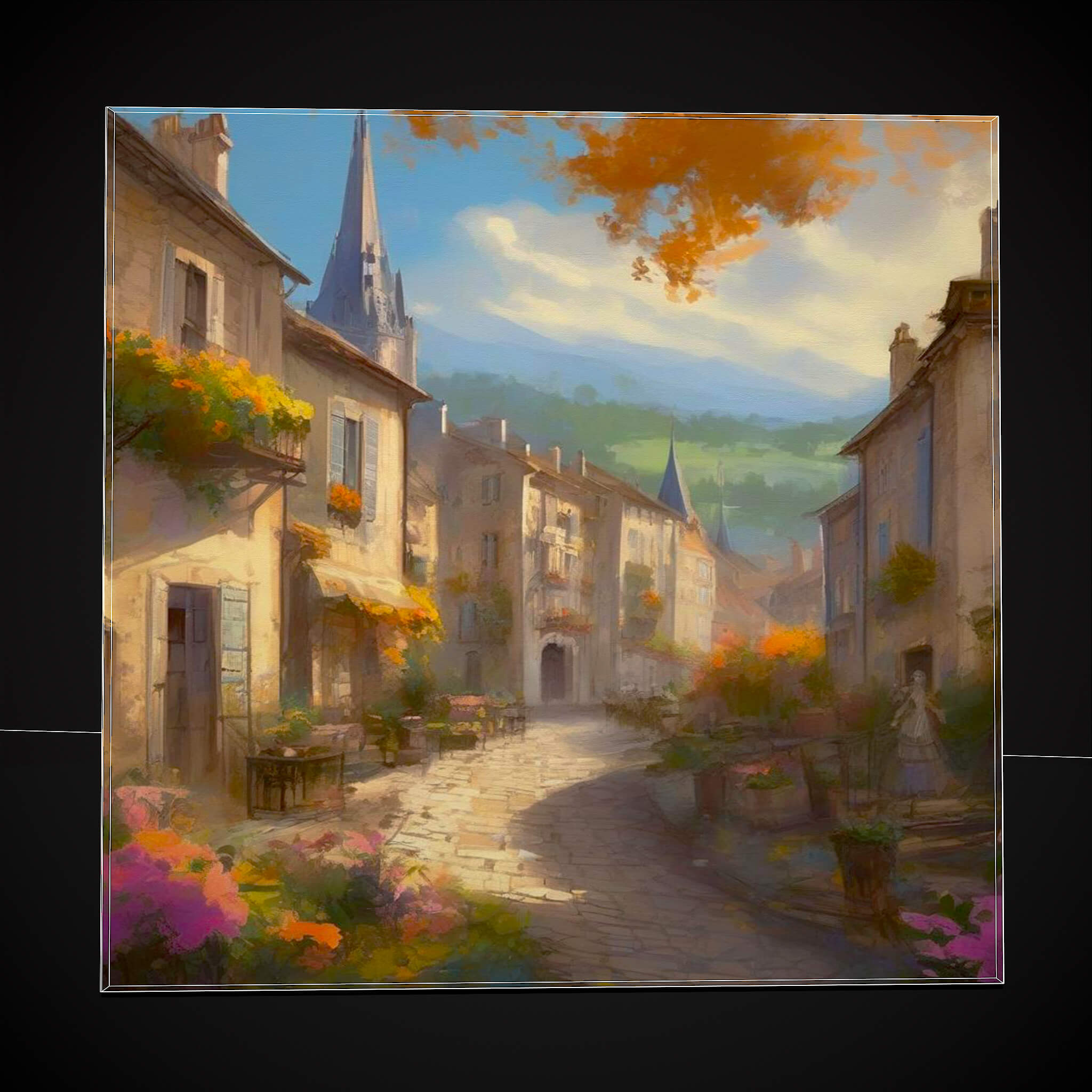 French Renaissance Painting Four - 3D Model by Get Dead Entertainment