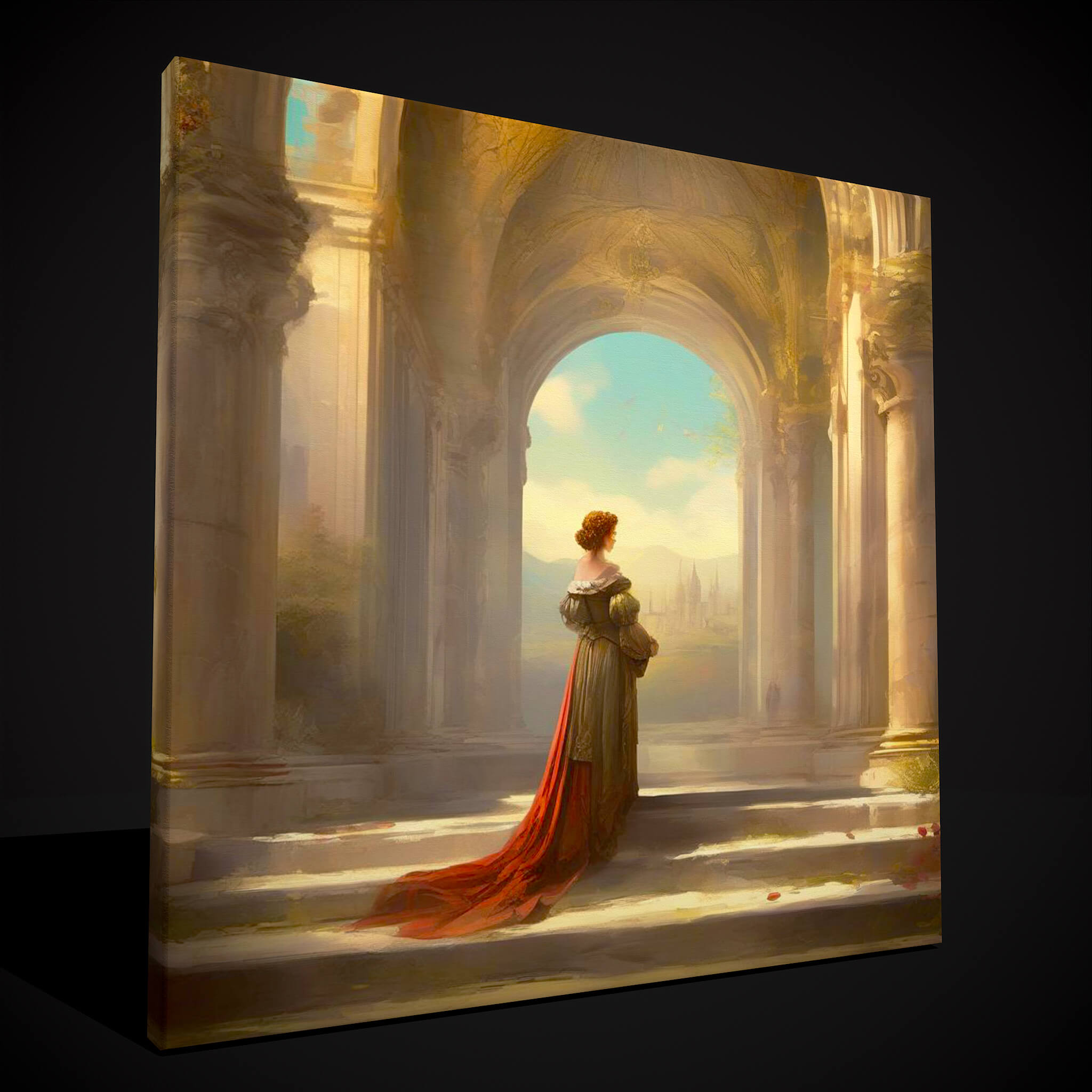 French Renaissance Painting Two - 3D Model by Get Dead Entertainment