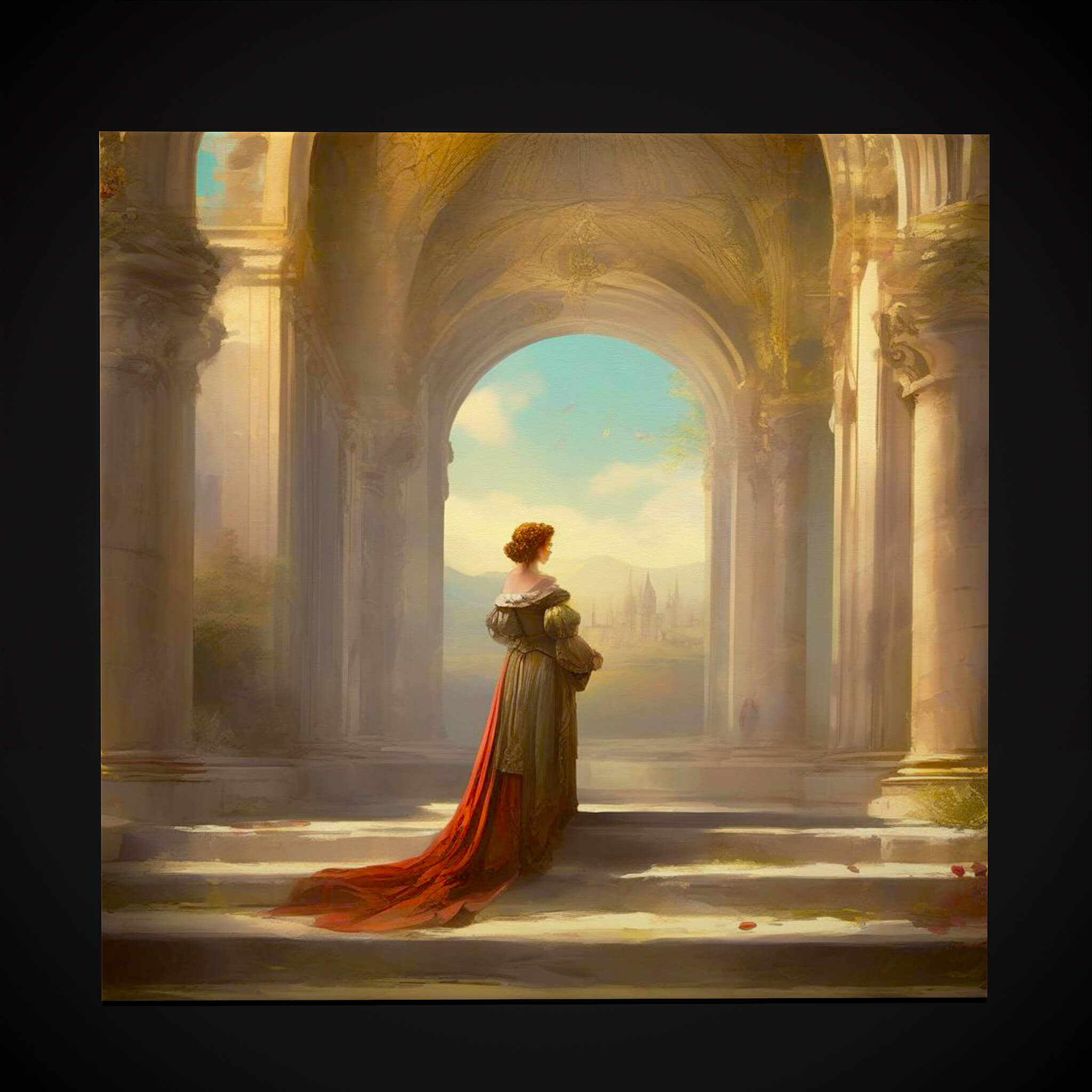 French Renaissance Painting Two - 3D Model by Get Dead Entertainment