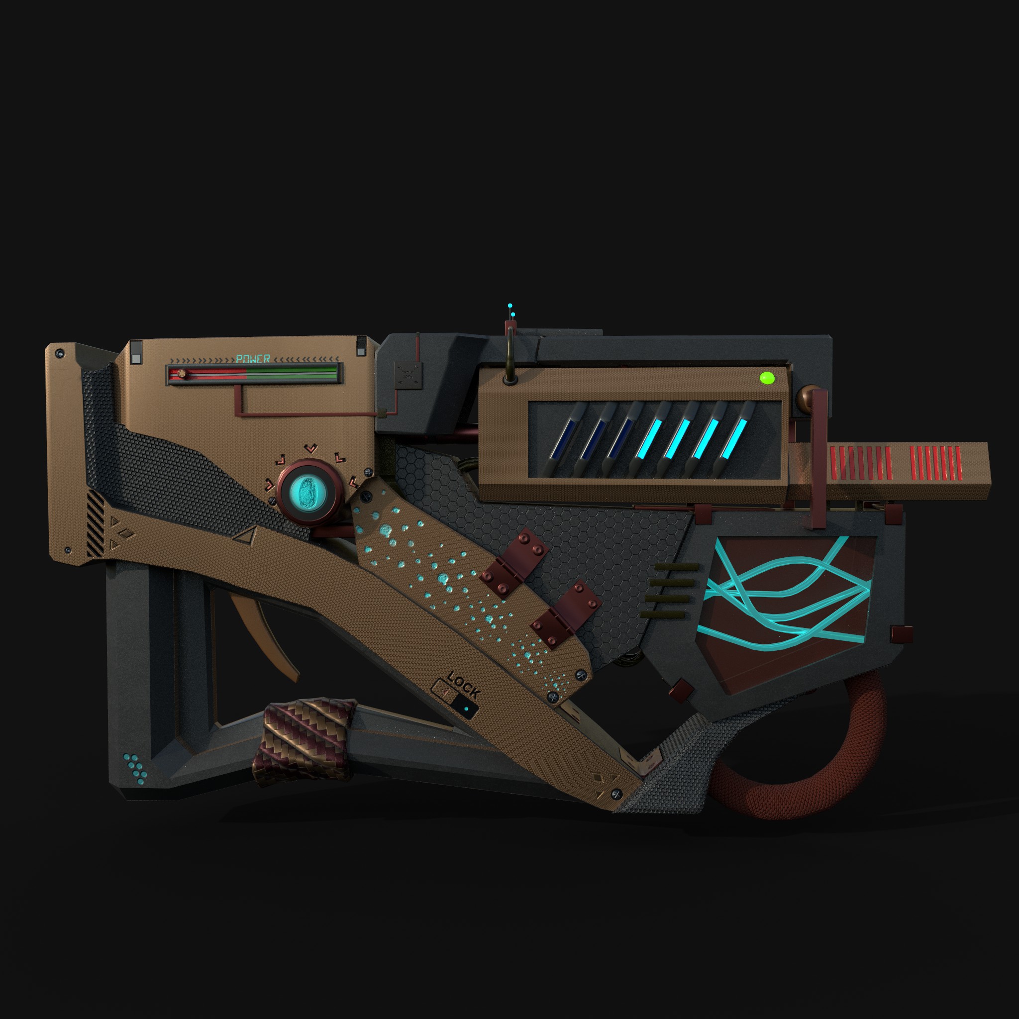 Future Gun Model by Get Dead Entertainment