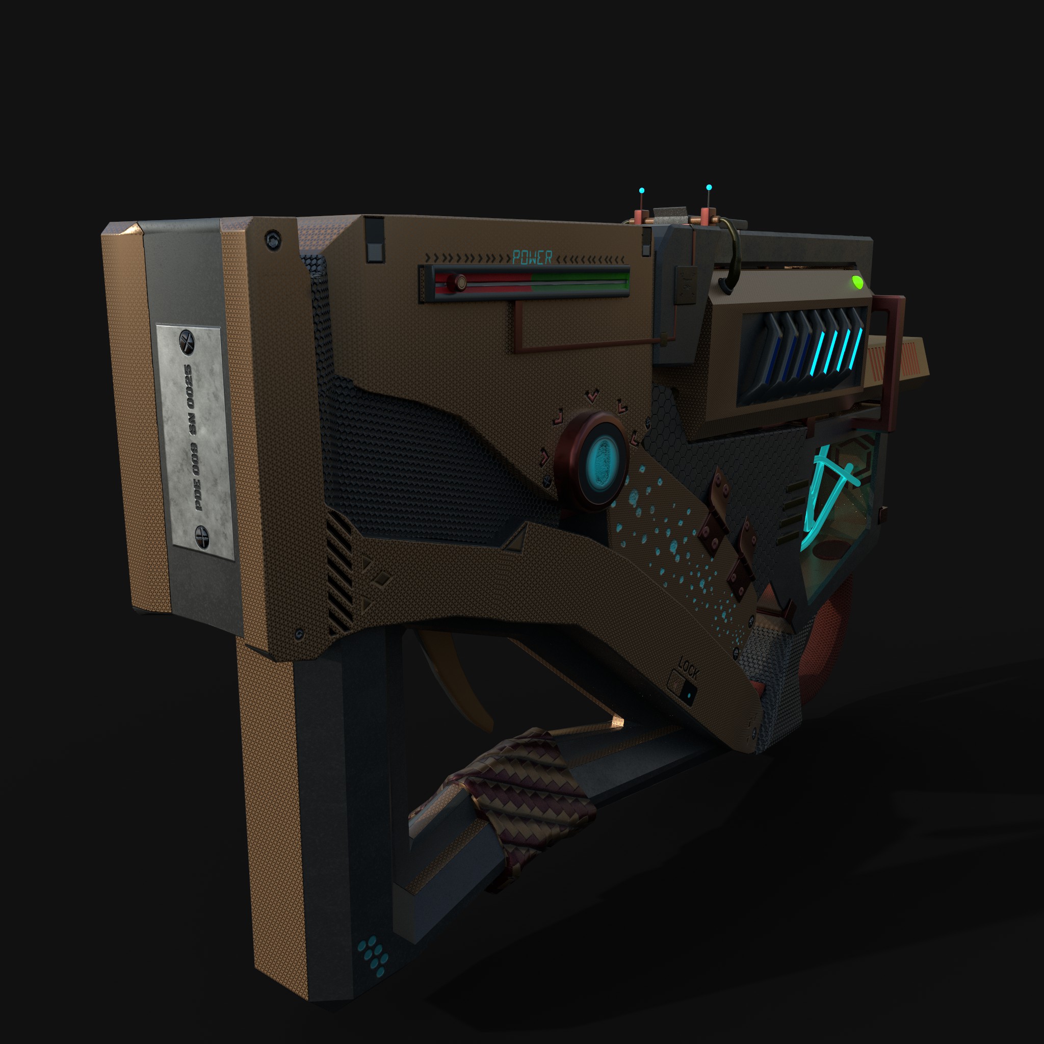 Future Gun Model by Get Dead Entertainment