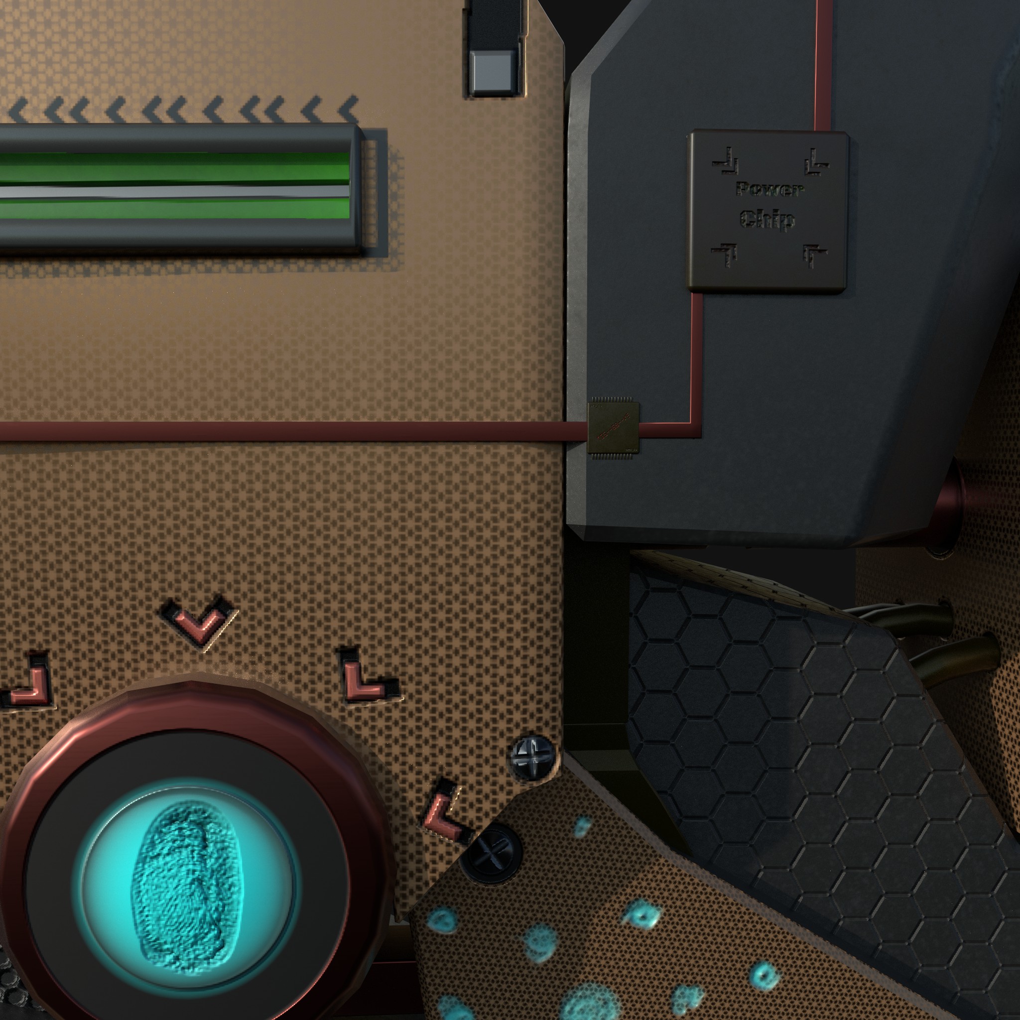 Future Gun Model by Get Dead Entertainment