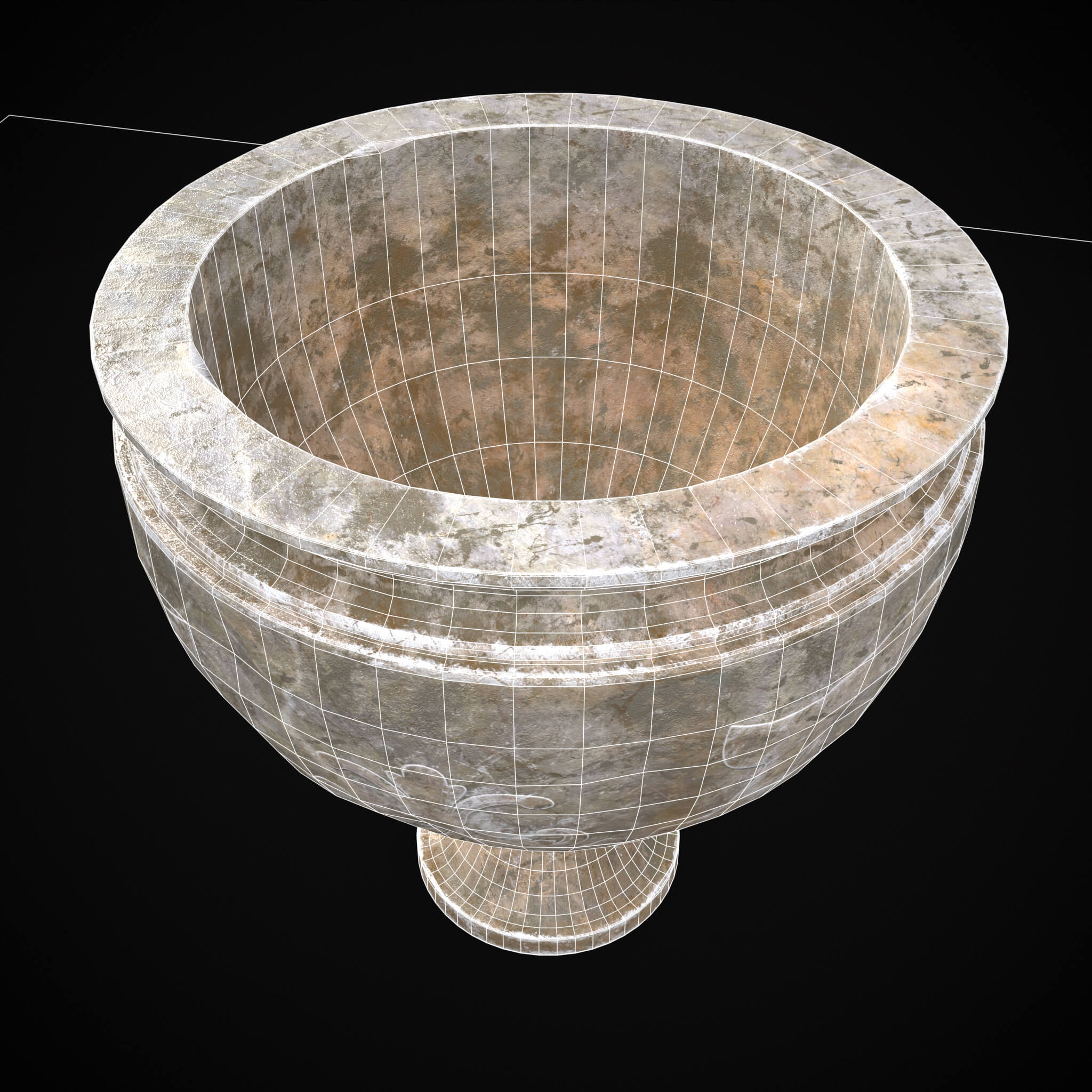 Garden Planter Variation One - 3D Model by Get Dead Entertainment