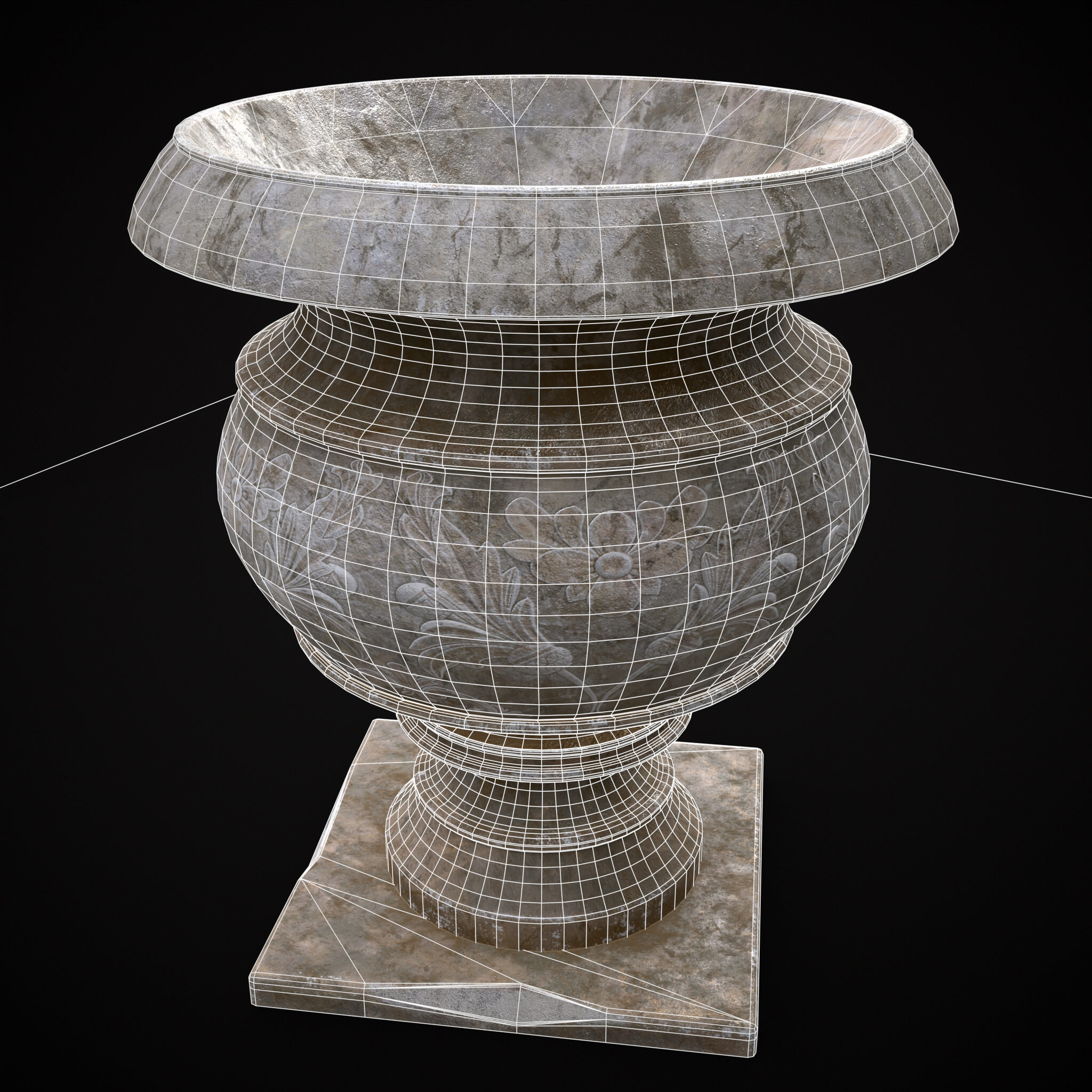 Garden Planter Variation Seven - 3D Model by Get Dead Entertainment