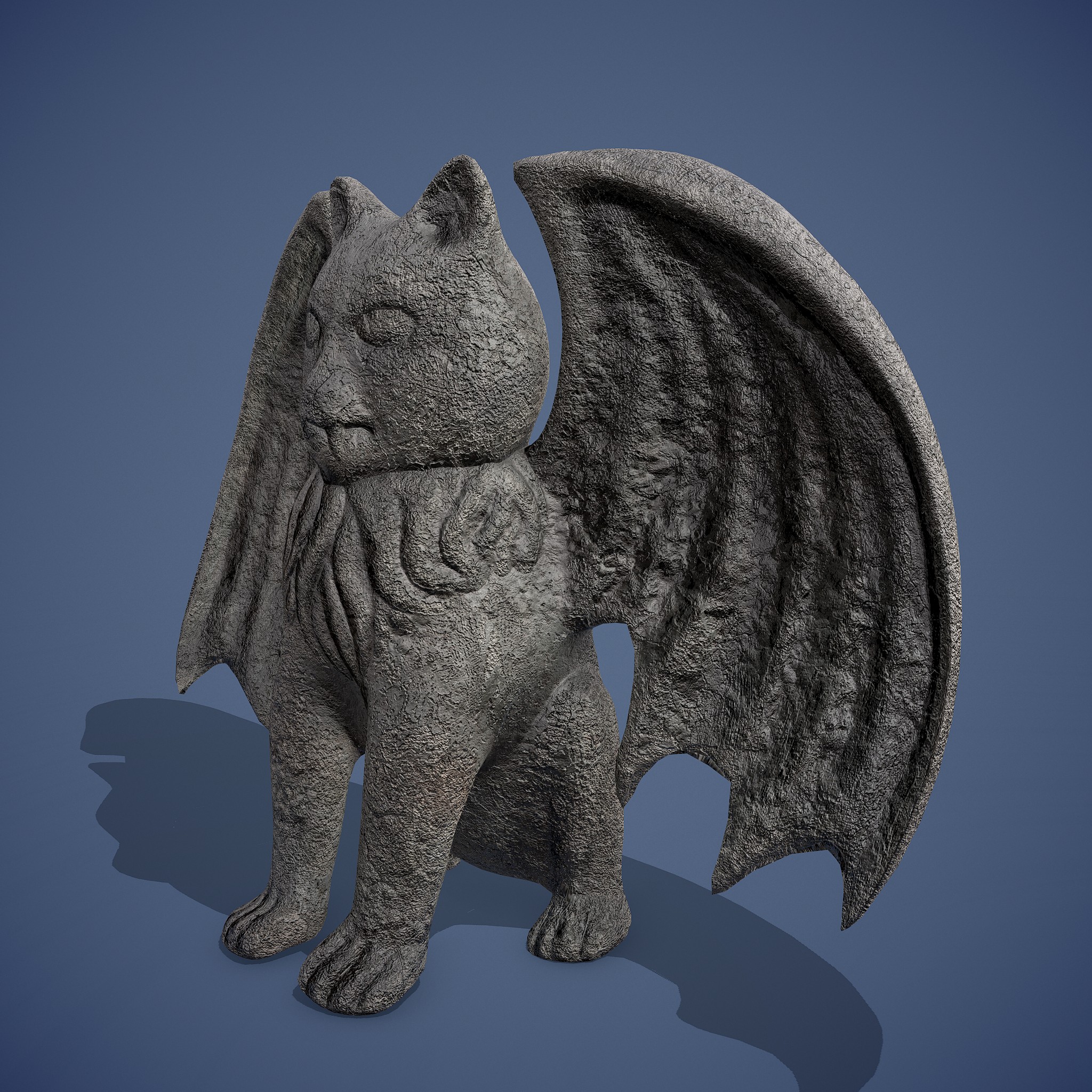 Gargoyle Statue - Free 3D Model by Get Dead Entertainment