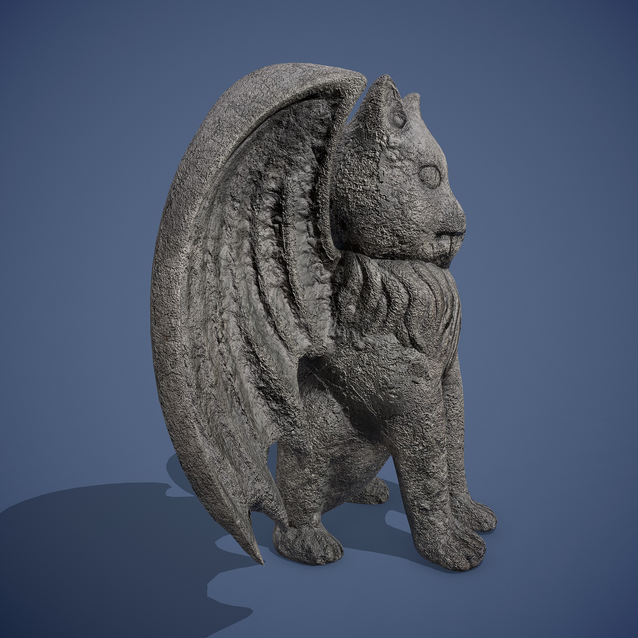 Gargoyle Statue - Free 3D Model by Get Dead Entertainment