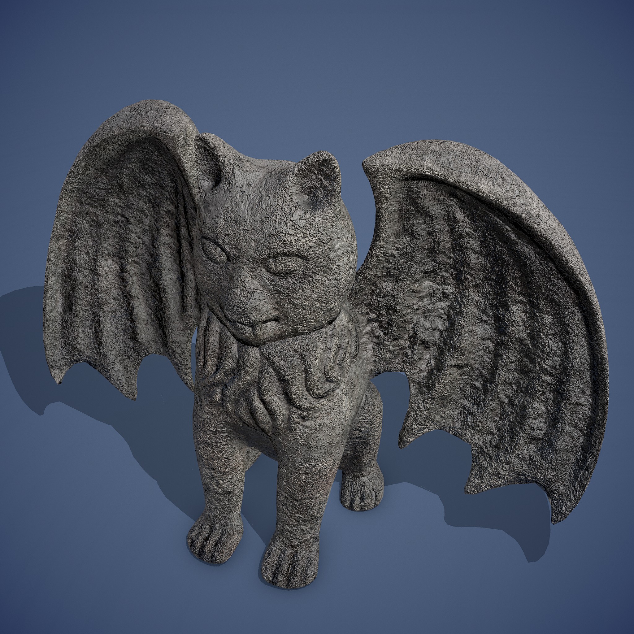Gargoyle Statue - Free 3D Model by Get Dead Entertainment