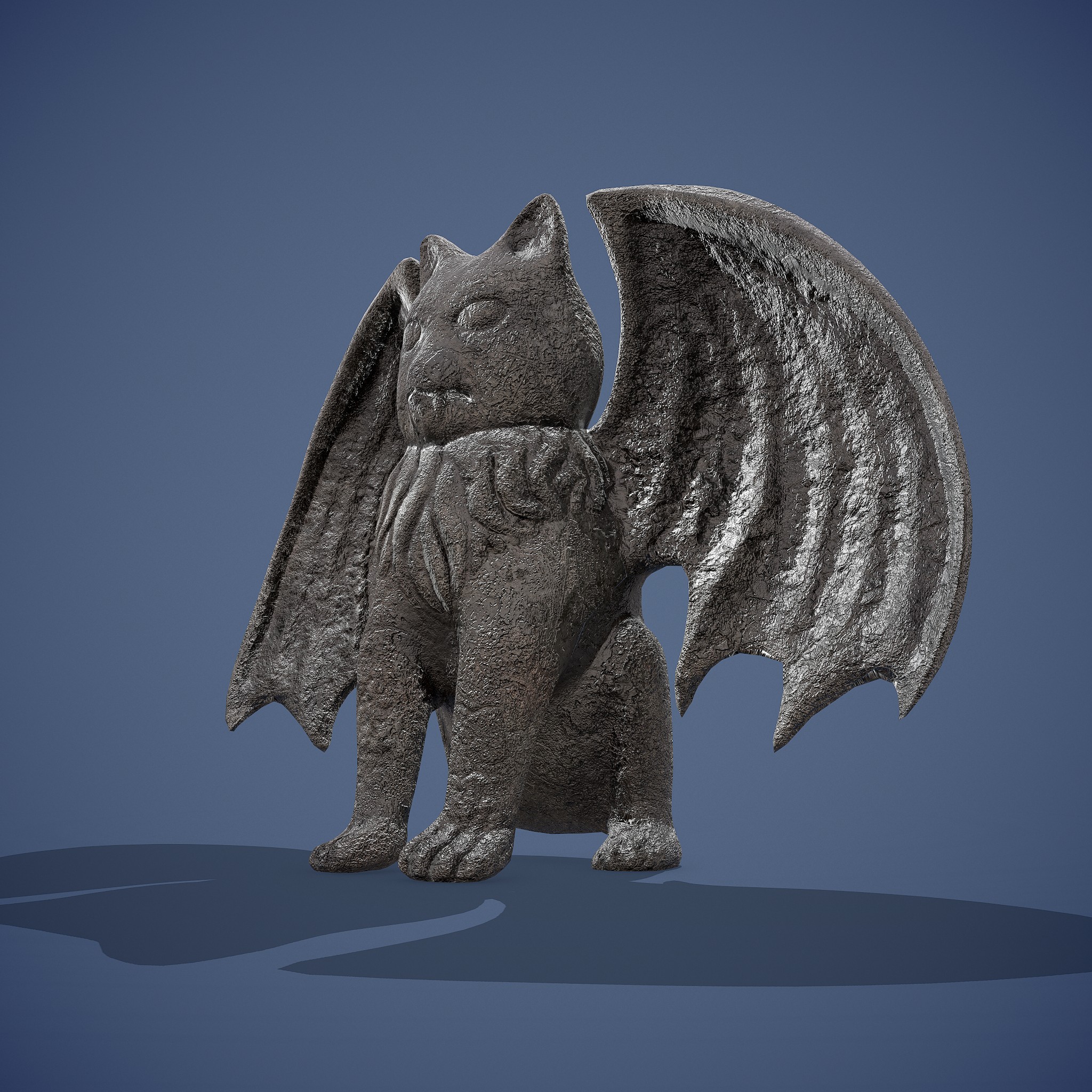 Gargoyle Statue - Free 3D Model by Get Dead Entertainment