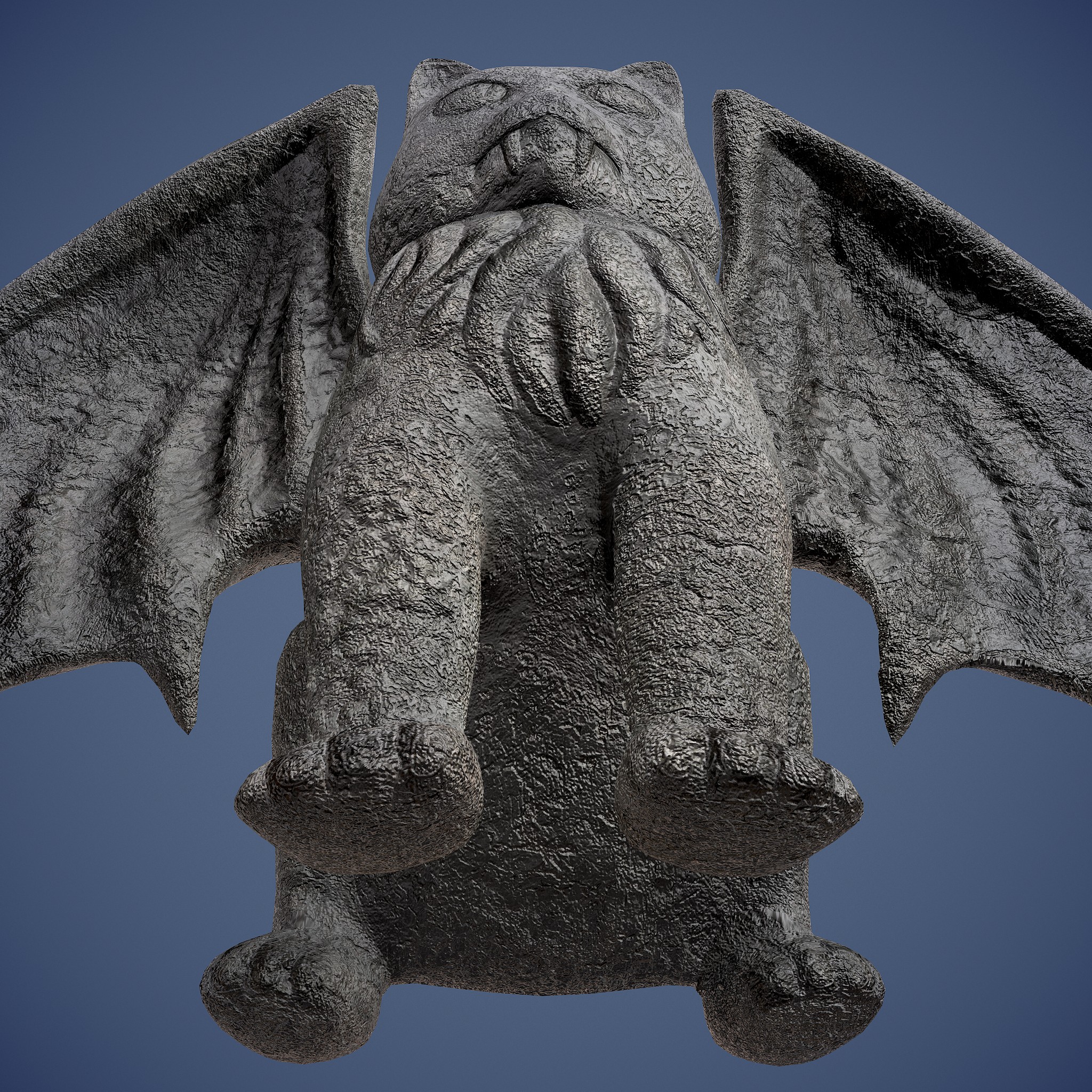 Gargoyle Statue - Free 3D Model by Get Dead Entertainment