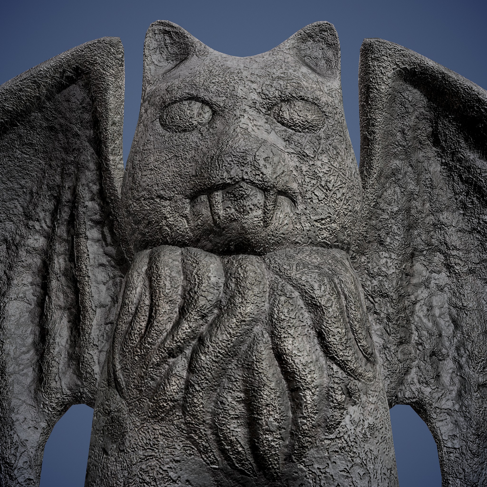 Gargoyle Statue - Free 3D Model by Get Dead Entertainment