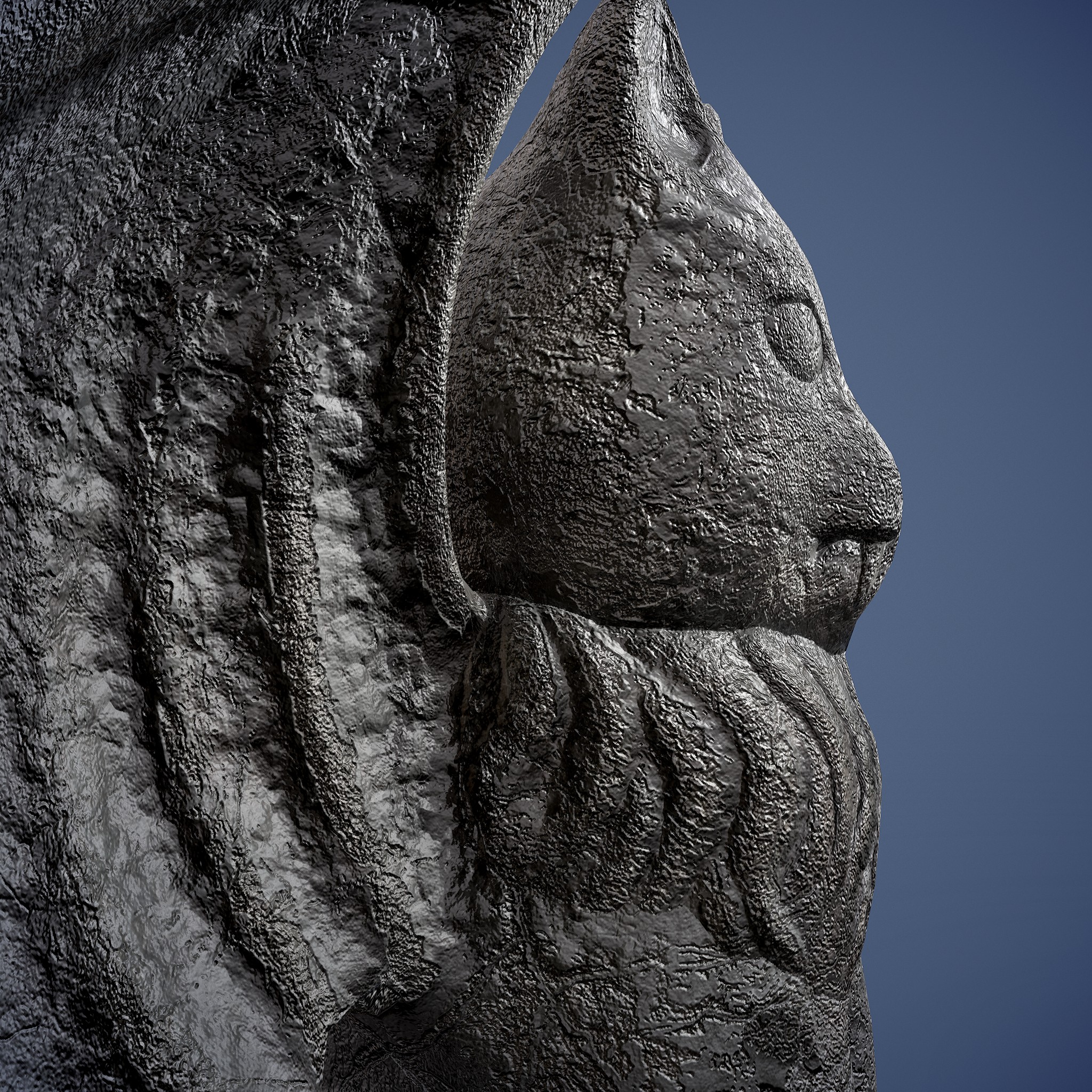 Gargoyle Statue - Free 3D Model by Get Dead Entertainment