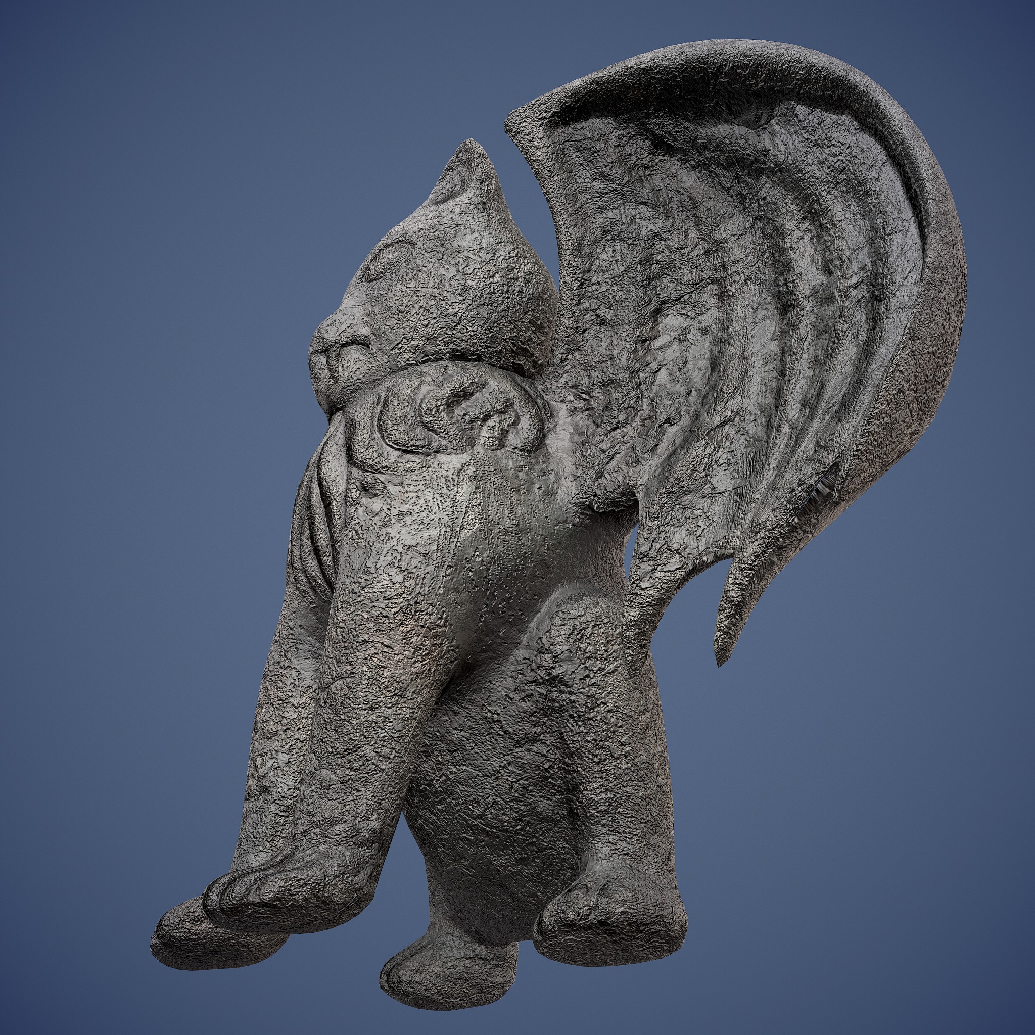 Gargoyle Statue - Free 3D Model by Get Dead Entertainment