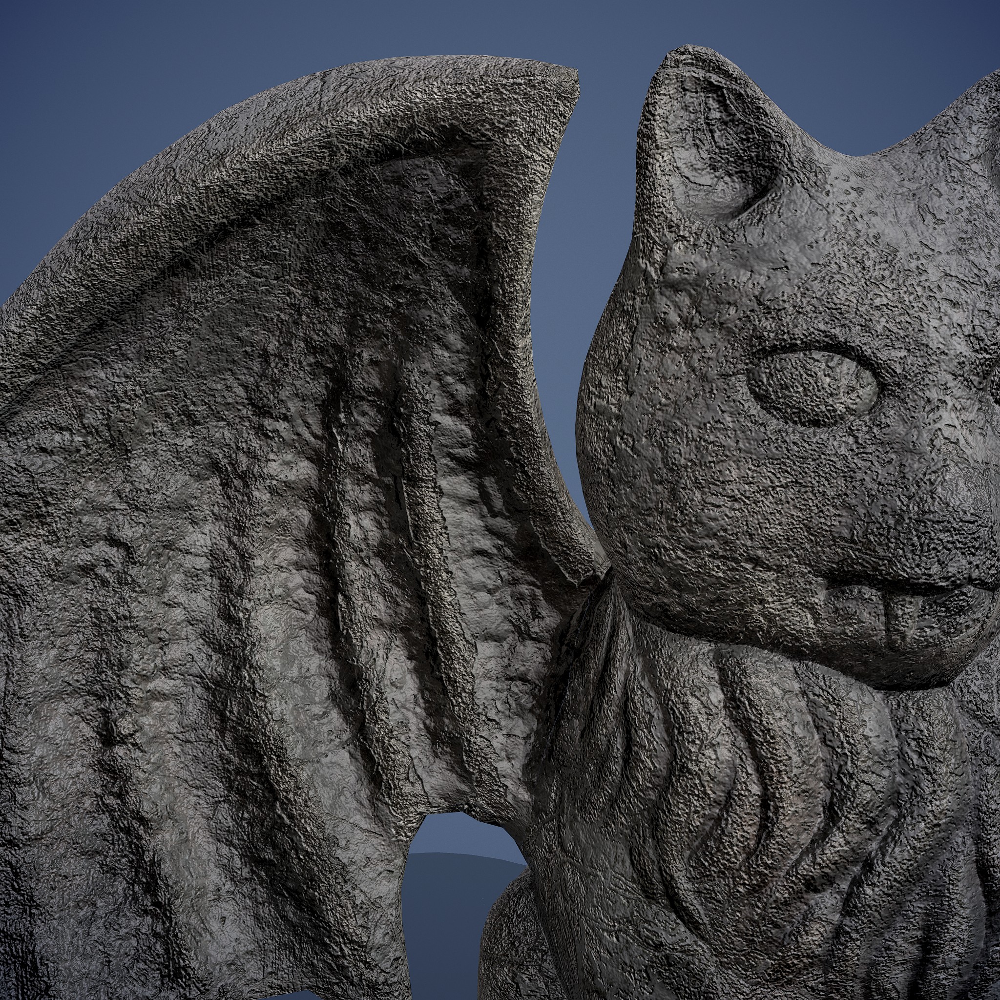 Gargoyle Statue - Free 3D Model by Get Dead Entertainment