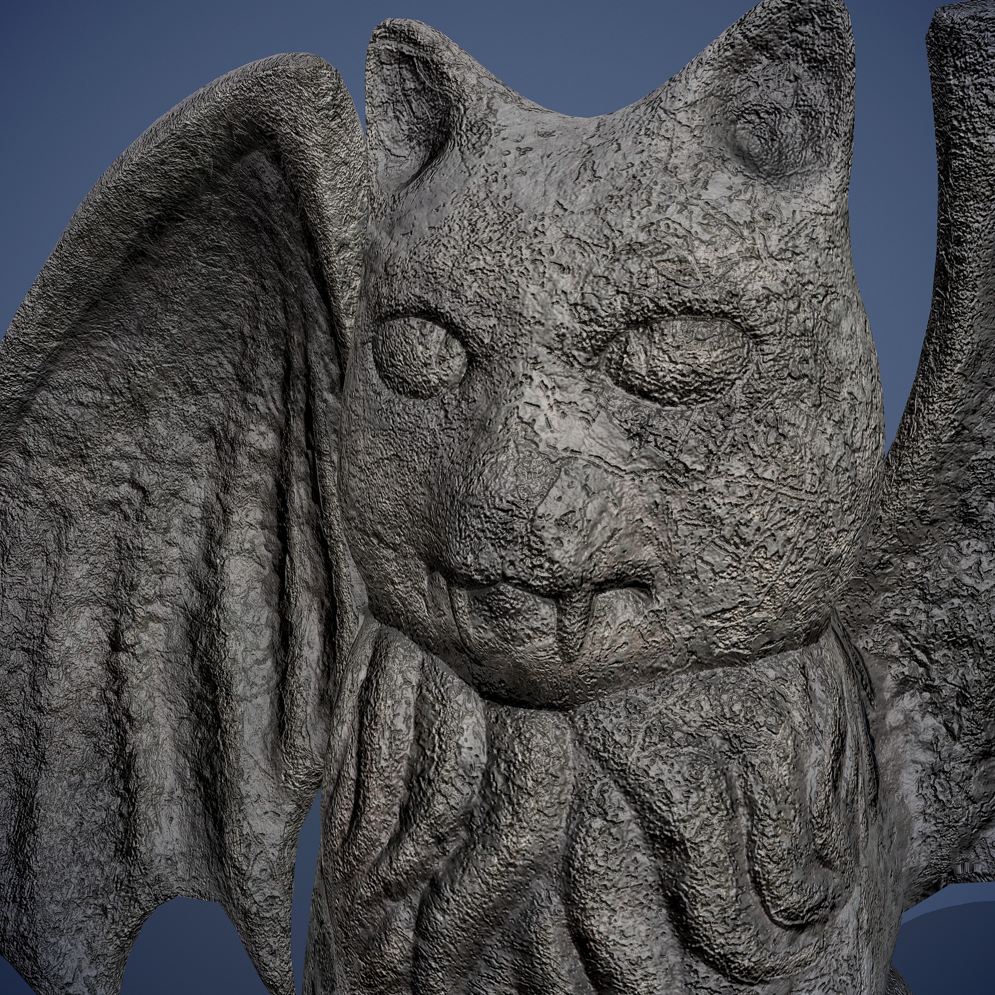 Gargoyle Statue - Free 3D Model by Get Dead Entertainment